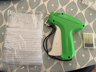 ilauke Clothes Tagging Gun Kit, Tag Gun for Clothes, Kimble Gun with ...