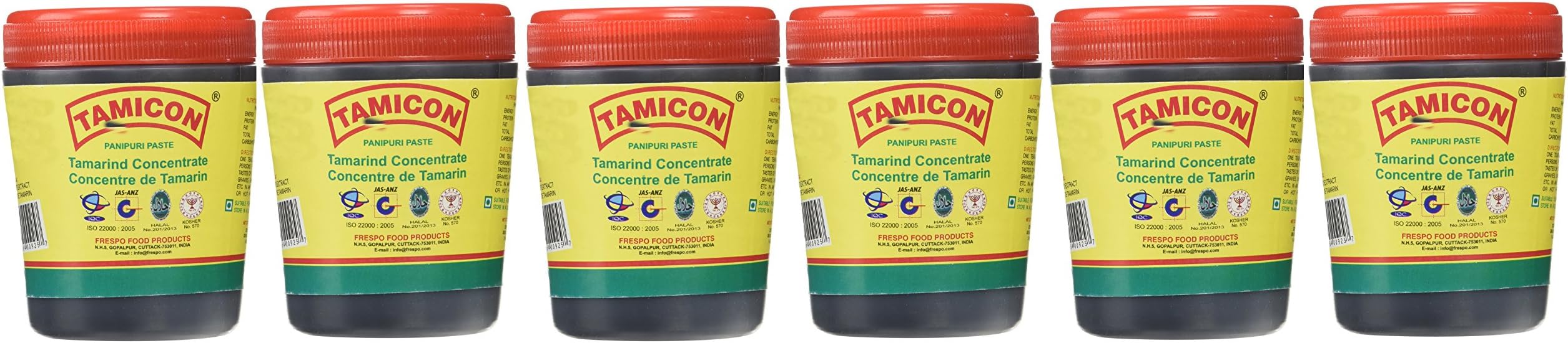 Amazon.com : Tamicon Tamarind Paste, 8-Ounce Unit (Pack of 6) : Fruit ...