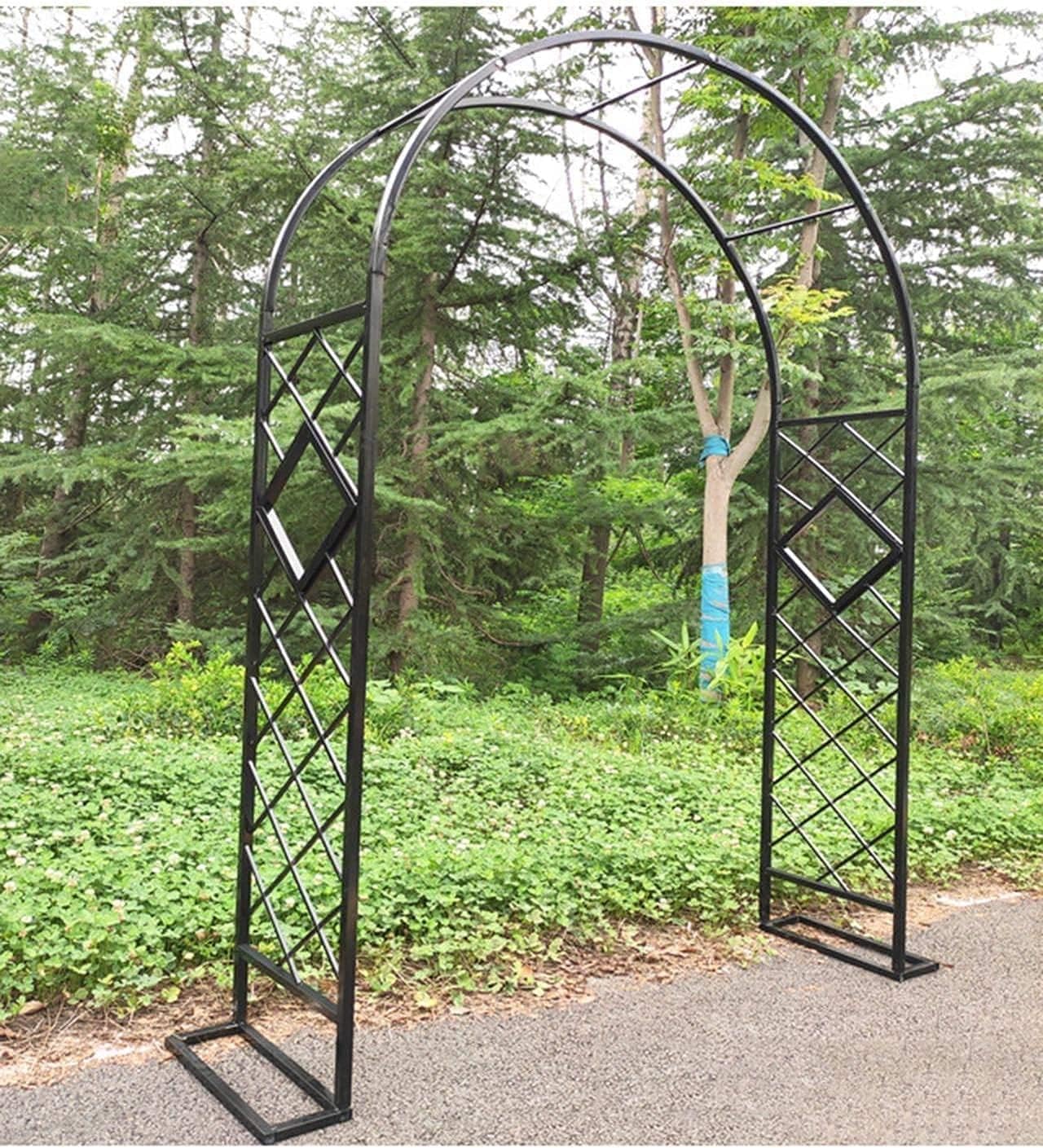 Metal Garden Arch For Roses Climbing Plants, Garden Arbours And Arches ...
