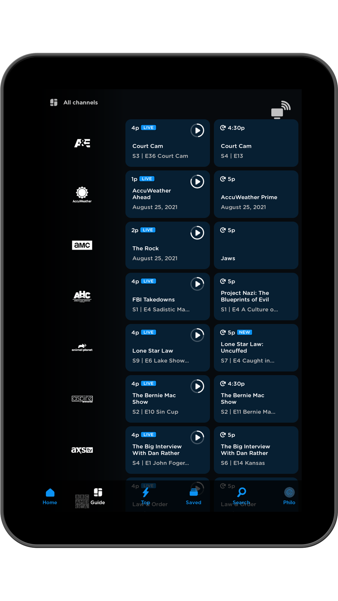 Philo: Live & On-Demand TV:Amazon.com:Appstore for Android