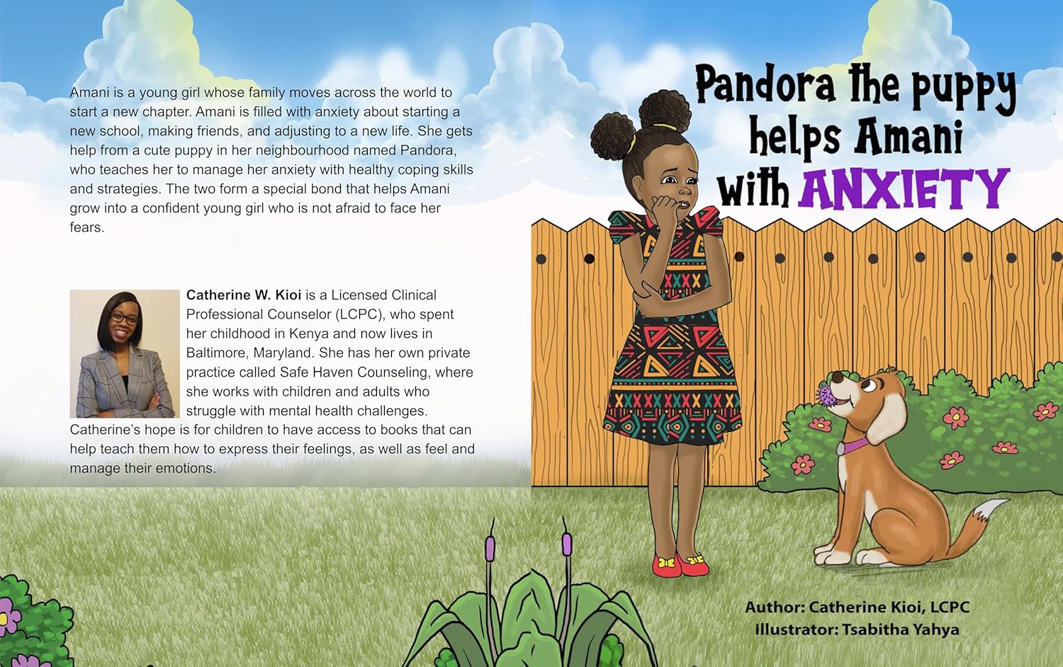 Amazon.com: Pandora the puppy helps Amani with ANXIETY eBook : Kioi ...