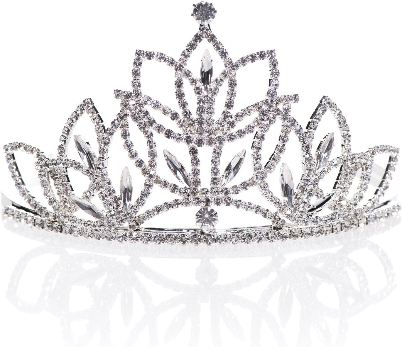 Amazon.com: Anderson's Olive Tiara, 3 Inches High, Wedding, Prom ...