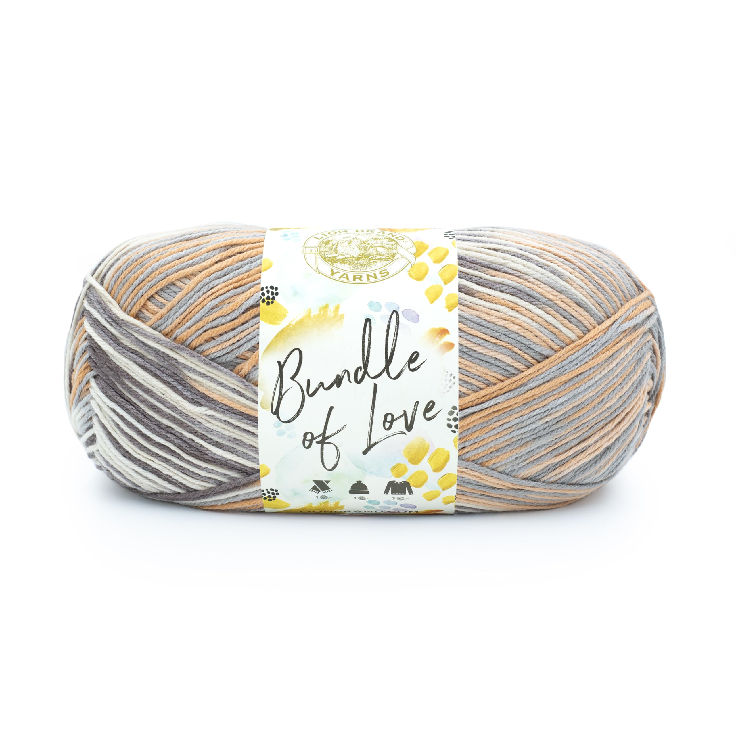 Amazon.com: Lion Brand Yarn Bundle of Love Yarn, 1 Pack, Sweater Weather