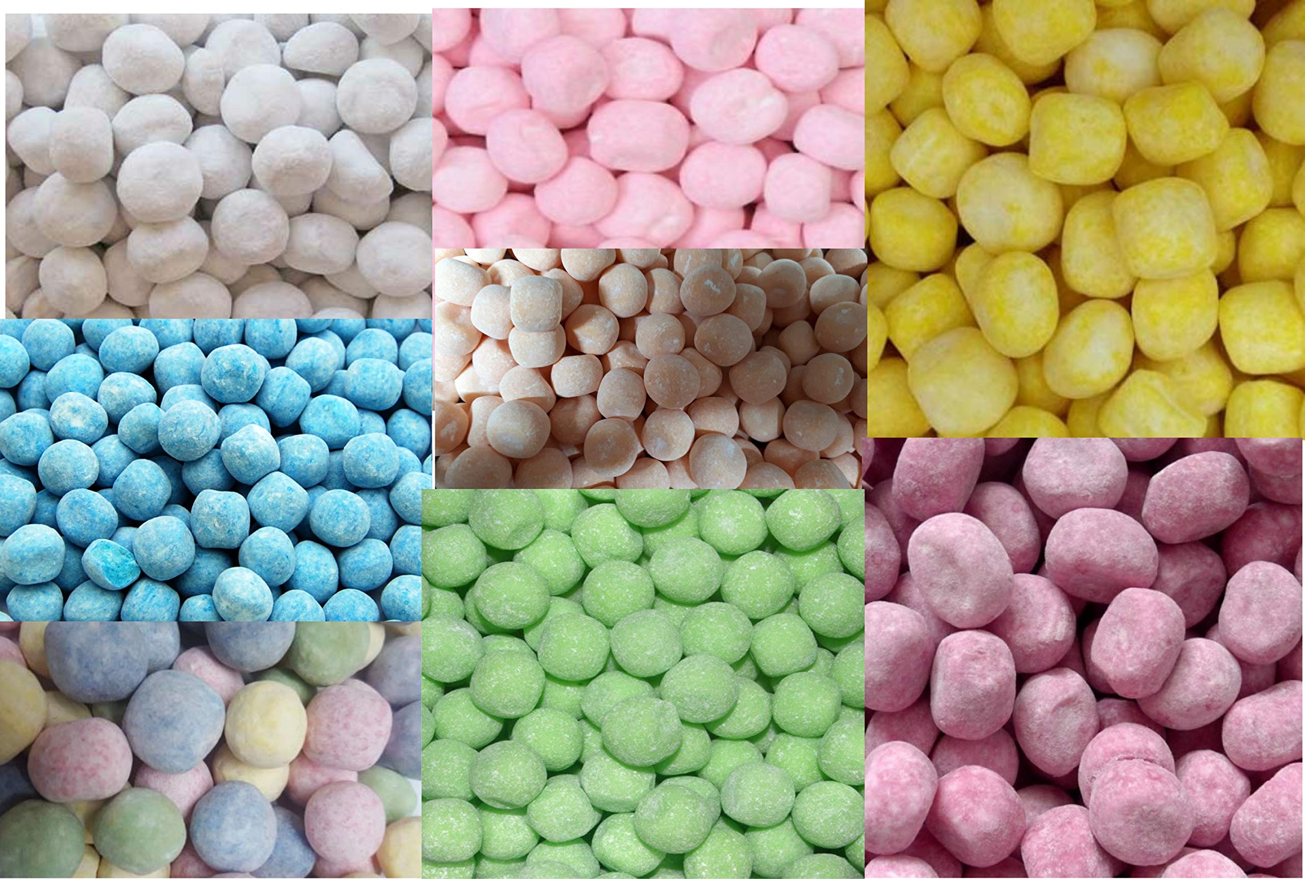 Bon Bon Sweets 12 to Choose from (Blue Raspberry, 200g) : Amazon.co.uk ...