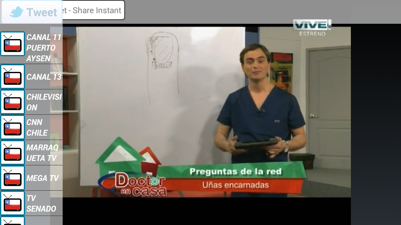 Aplicación Chile TV Channels en Amazon Appstore