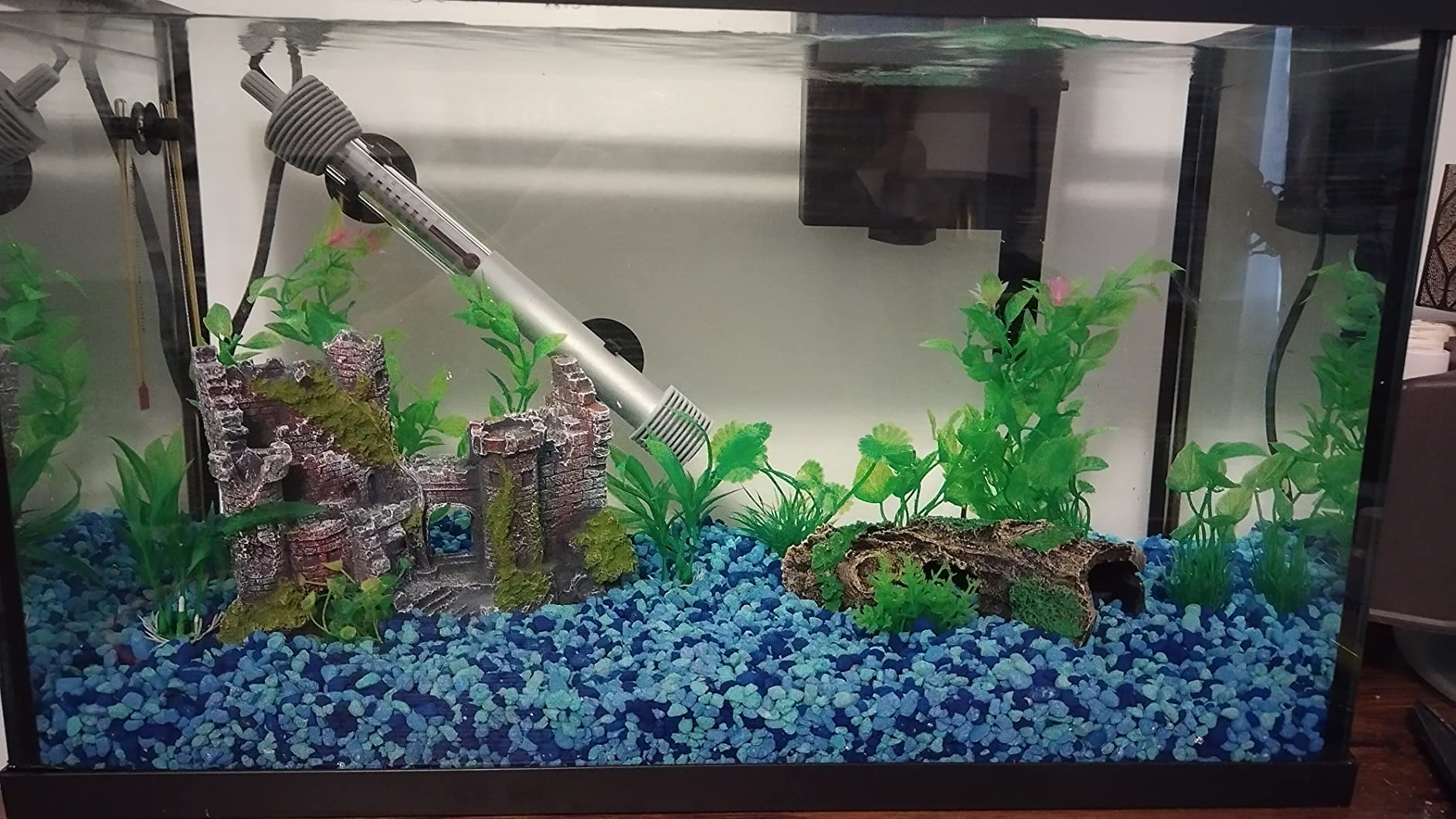 $2/mo - Finance JIH Aquarium Decorations Resin Hollow Tree Trunk ...