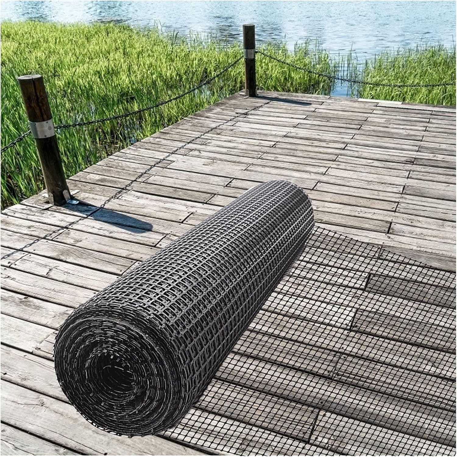 Amazon.com: Plastic Safety Fence Garden Mesh Fencing 3cm Mesh Holes ...