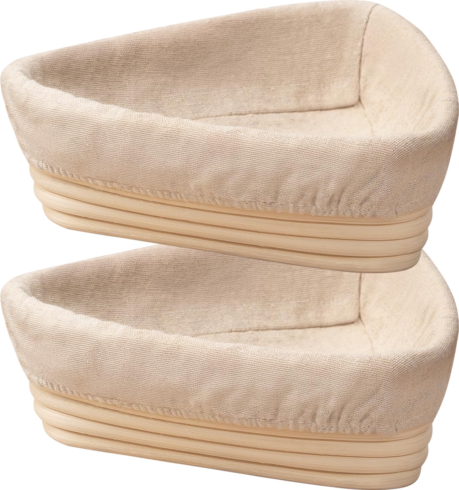 Amazon.com: Bakery Premium Triangle Bread Banneton Basket - Proofing ...