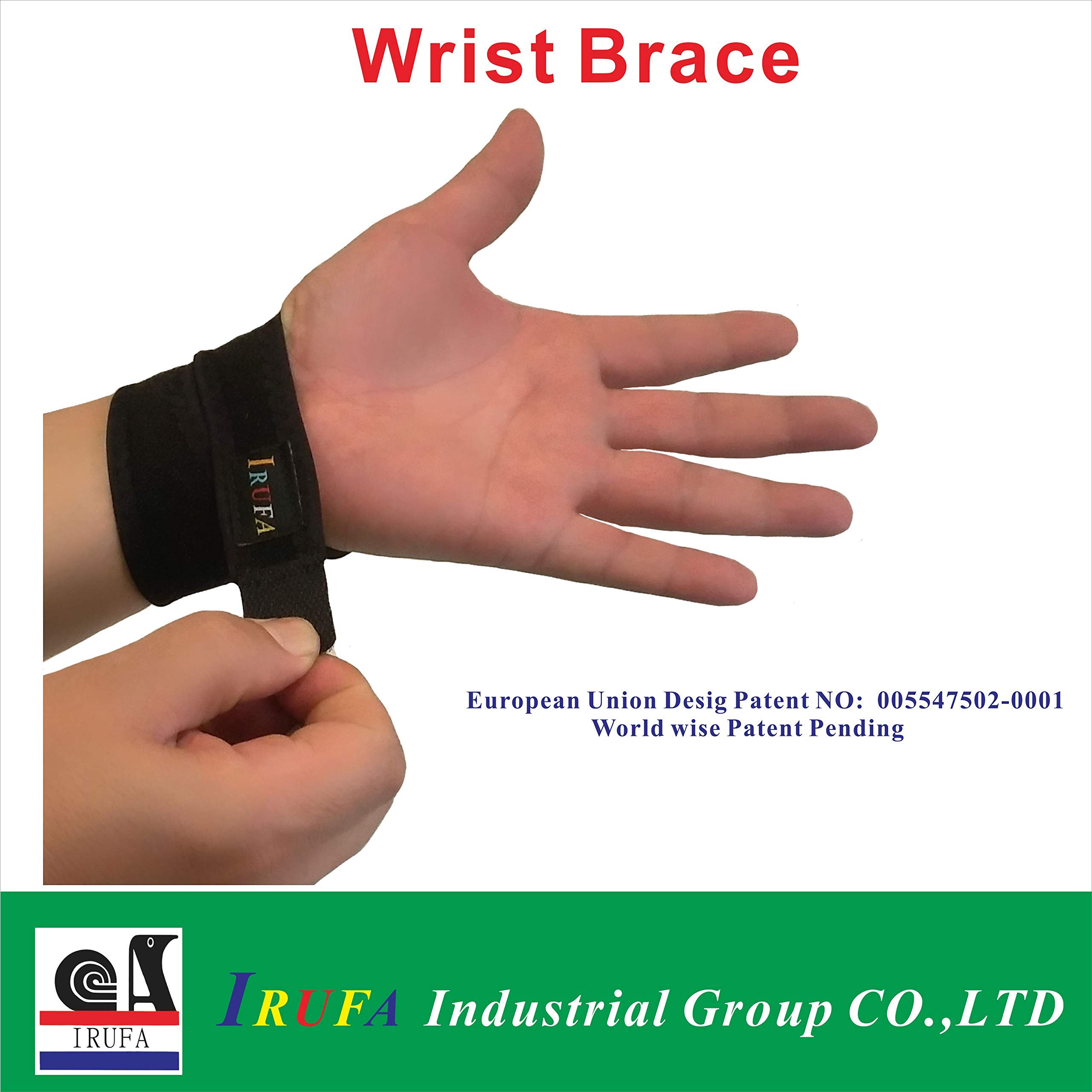 Buy IRUFA,WR-OS-17,Breathable Neoprene Wrist Brace, for TFCC Tear ...
