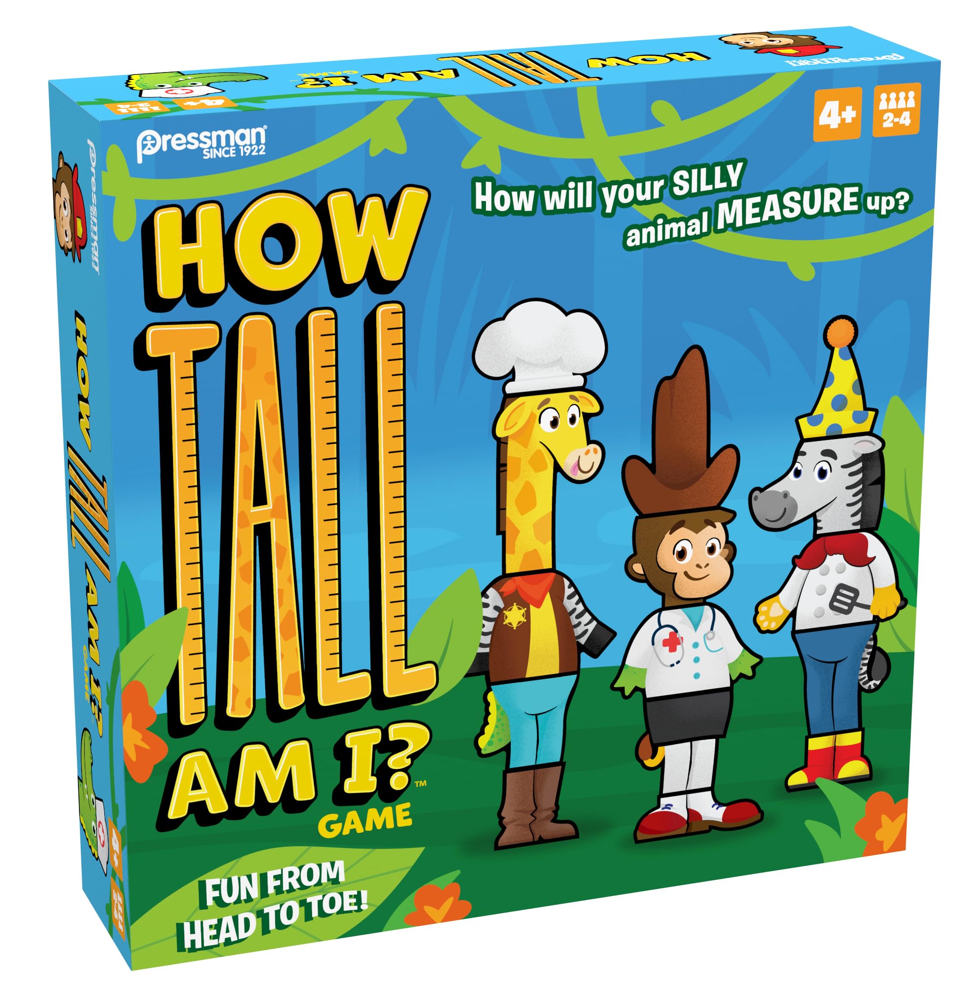 Snapklik.com : How Tall Am I - Preschool Game Of Measuring - Mix And ...