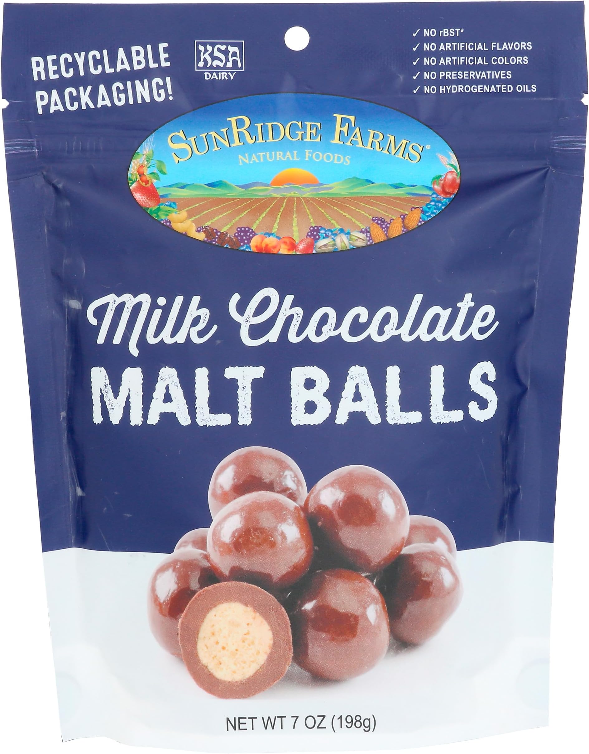 Amazon.com: SUNRIDGE FARMS Dark Chocolate Nonpareils, 8 OZ