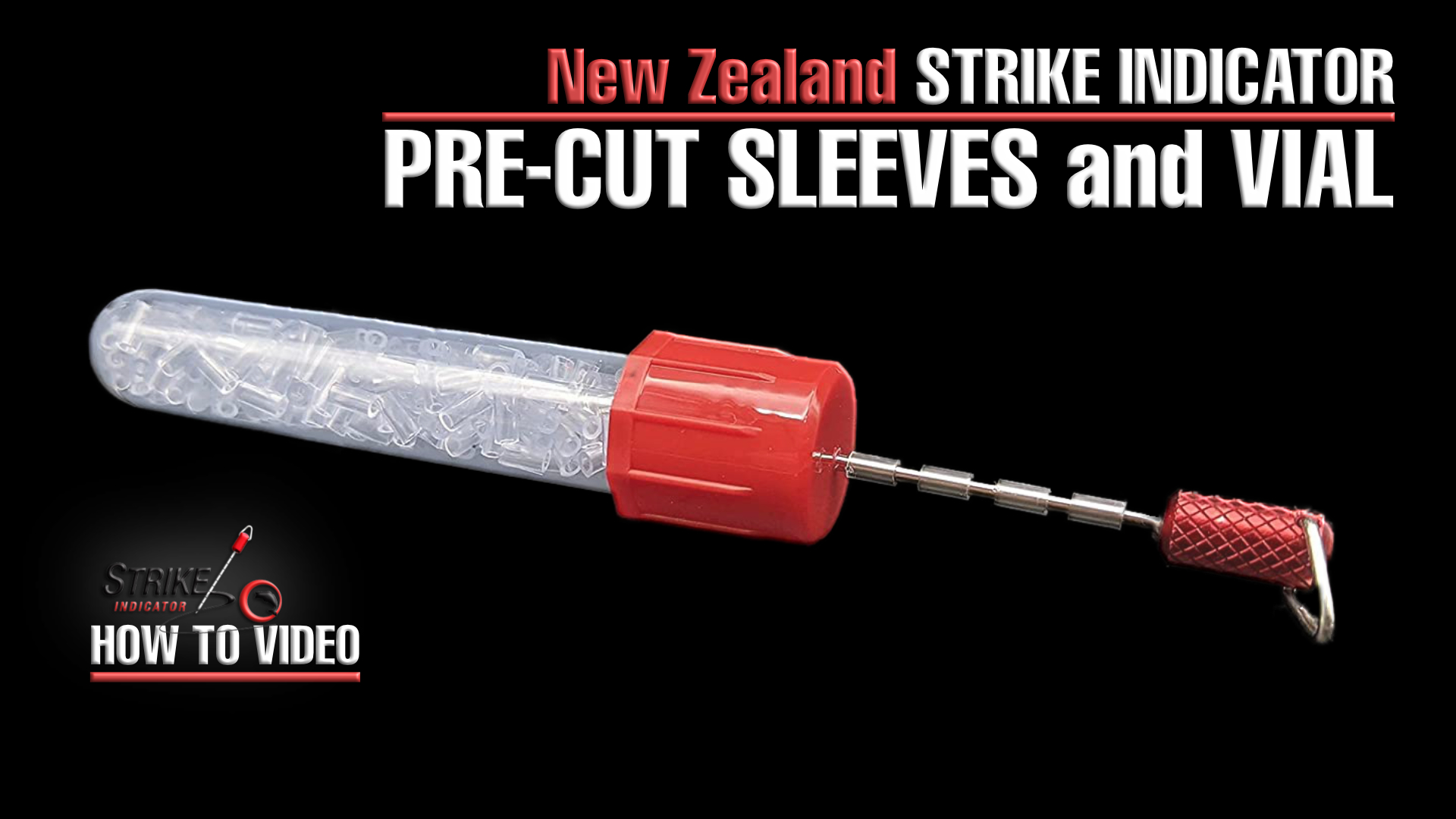 Watch New Zealand Strike Indicator Pre-Cut Sleeves and Vial on Amazon Live