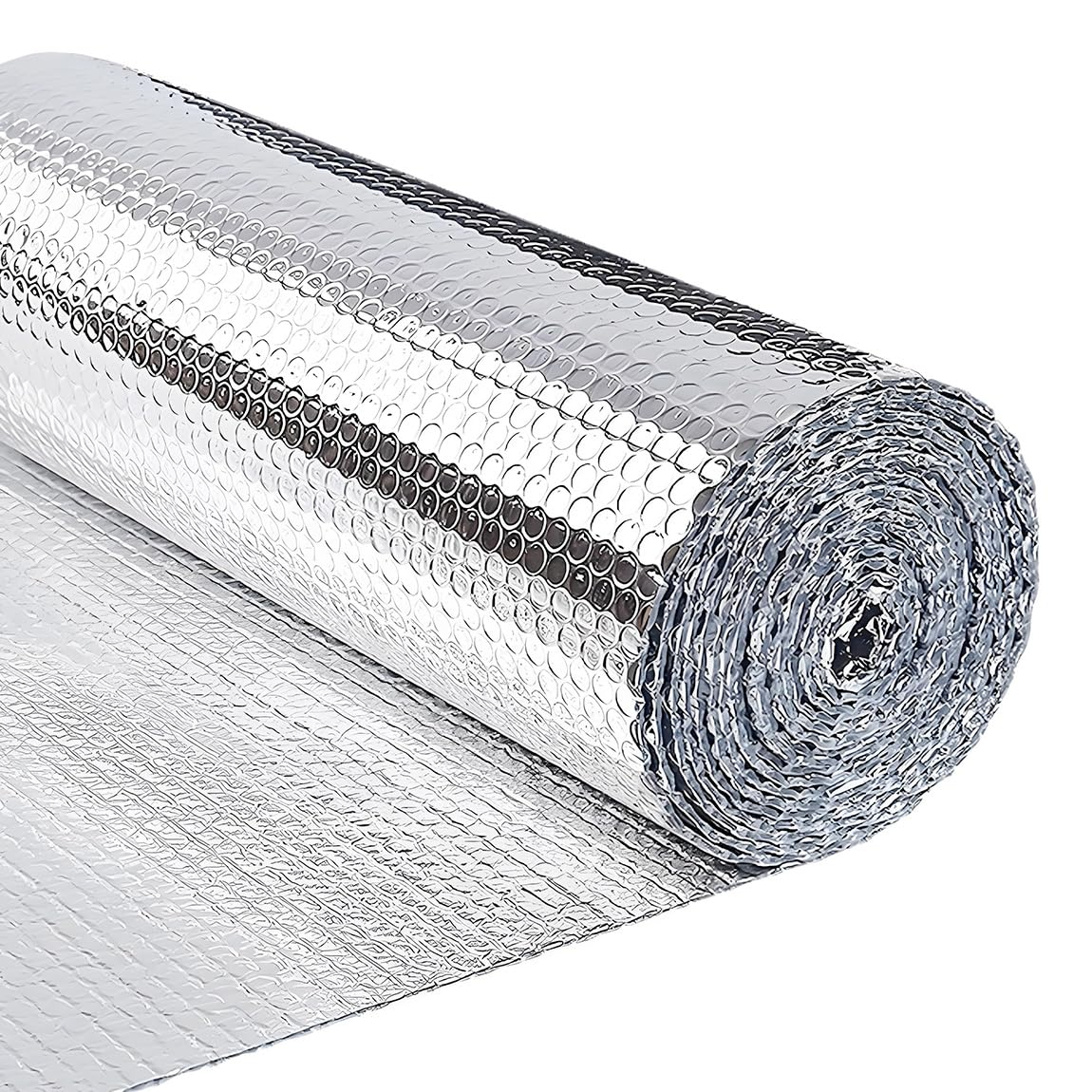 CHZIMADE Foil Insulation Roll 0.5x10M Reflective Aluminium Foam ...