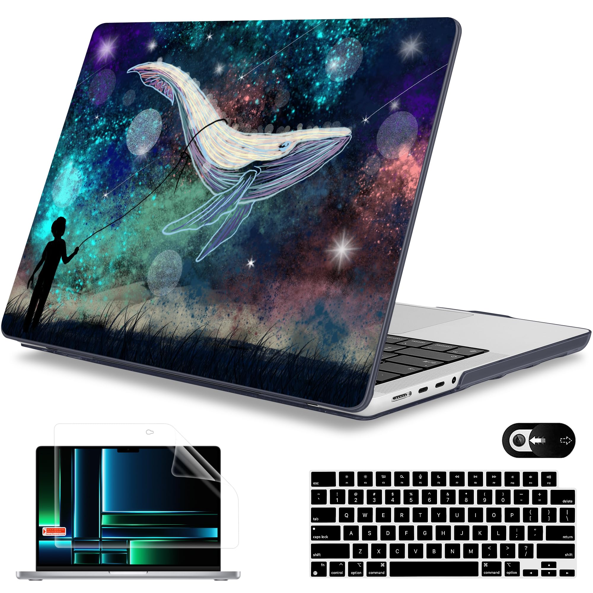 Mektron Case for MacBook Pro 16" M3 A2991 M2 A2780 M1 A2485 (2021/2022 ...