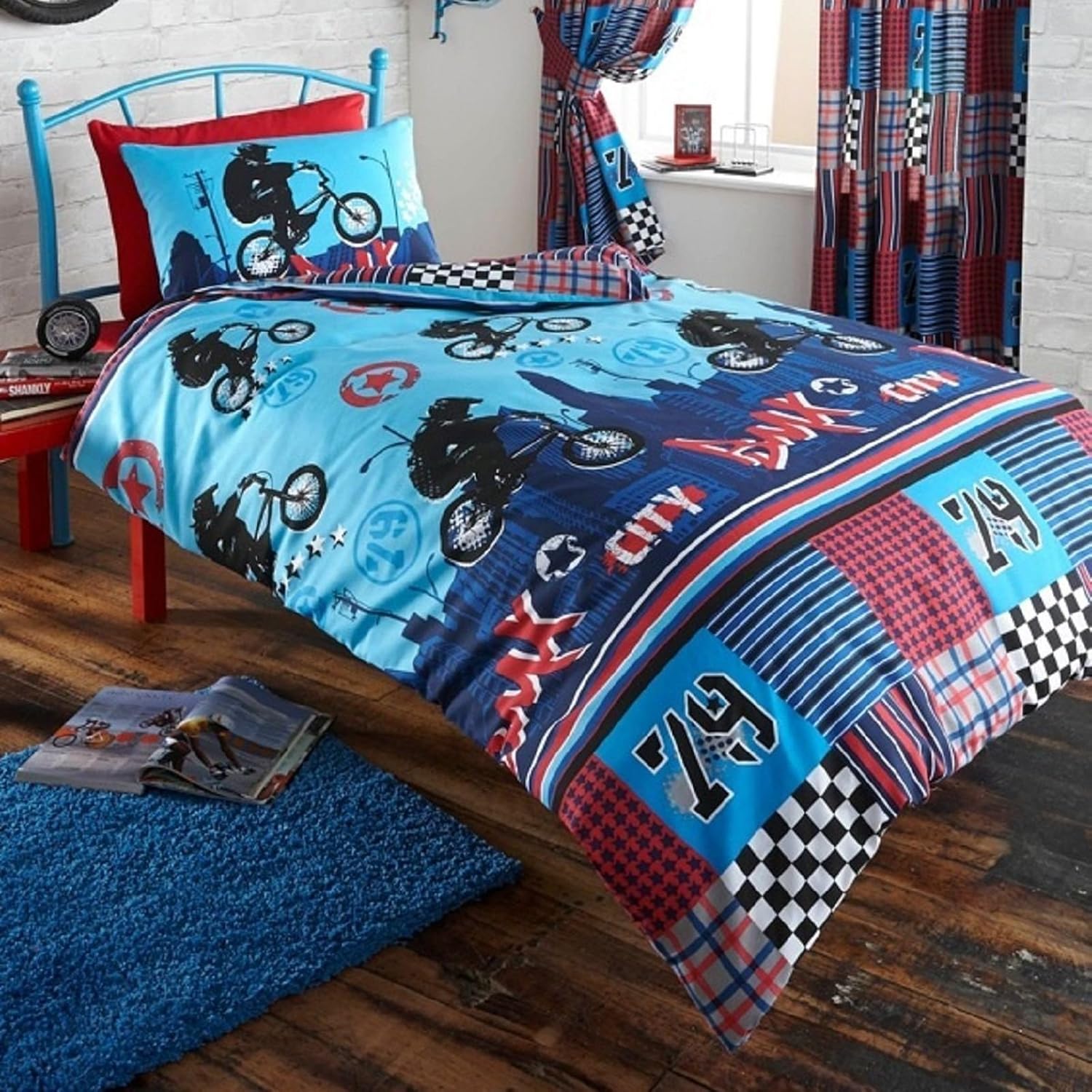 Amazon.com: BMX Design Single Reversible Duvet : Home & Kitchen