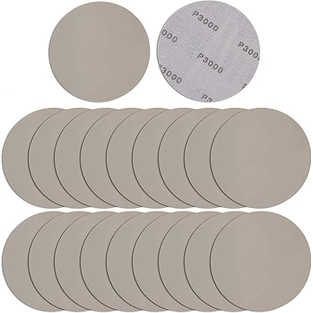 Amazon.com: 3M 02088 Trizact Hookit 6" P1500 Grit Clear Coat Sanding ...