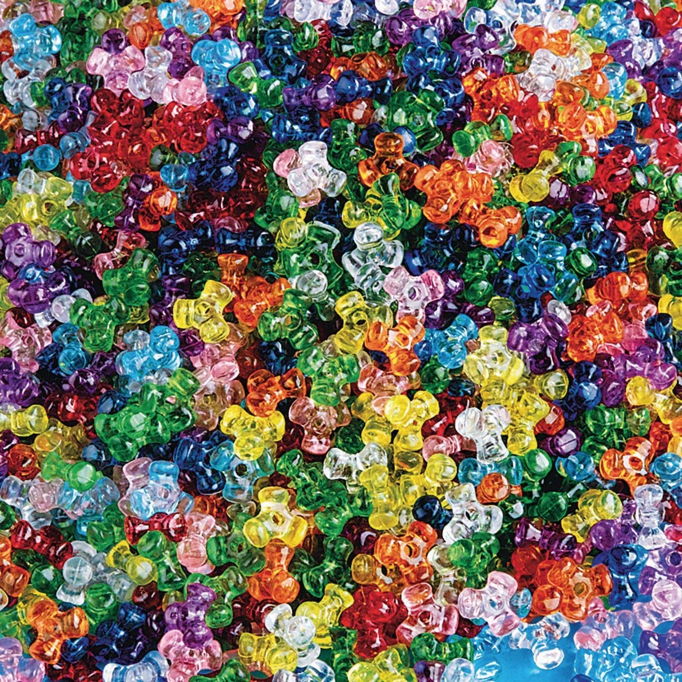 Amazon.com: S&S Worldwide Tri-Bead Assortment. Great Mix of Transparent ...