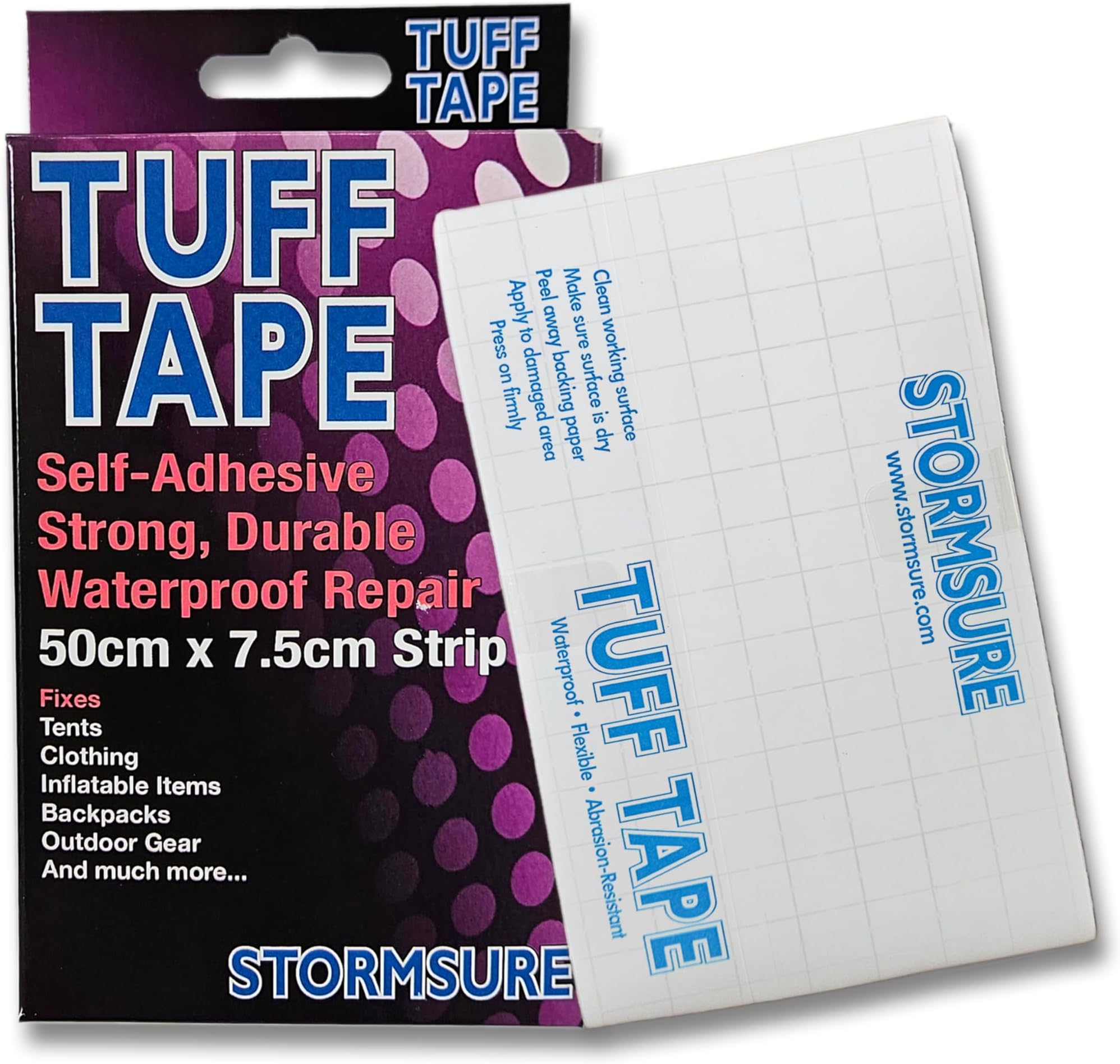 Stormsure TUFF Tape Repair 0.5m - Outdoor Clothing Repairs, Self ...