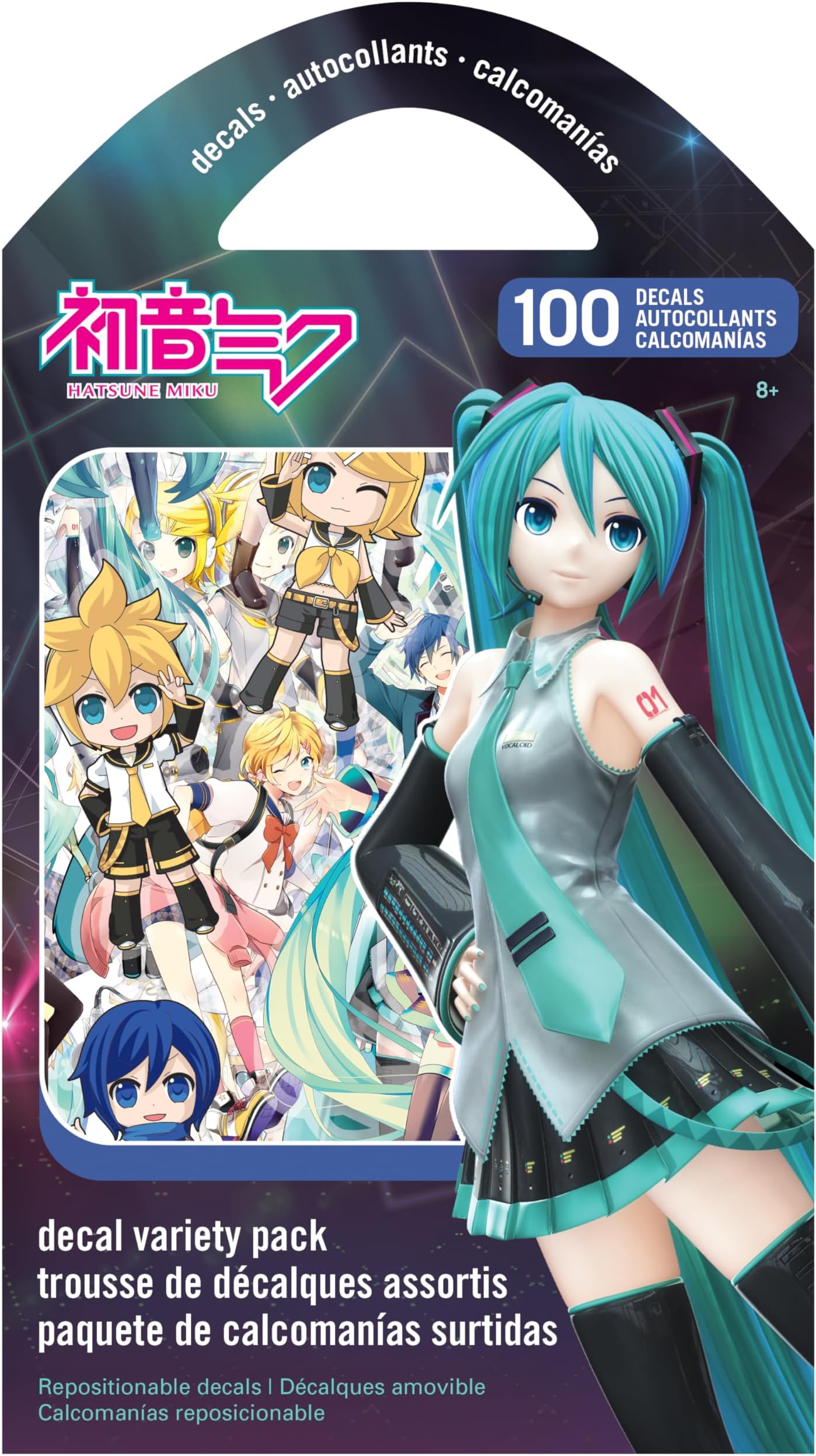 Amazon.com: Japenese Anime Hatsune Miku Sticker Pack Bundle ~ 240 ...