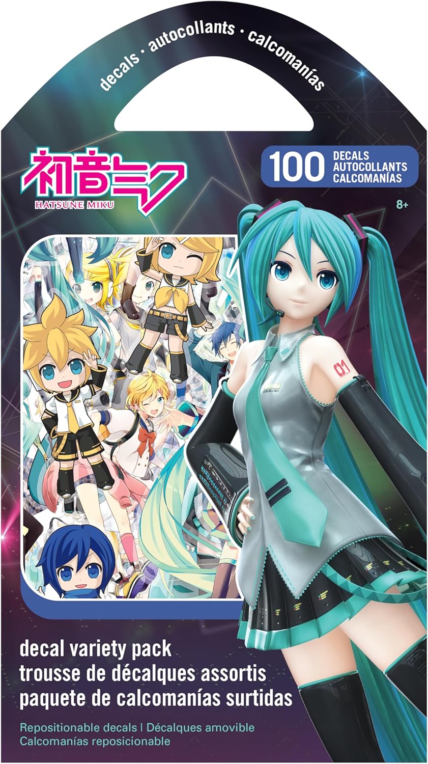 Amazon.com: Trends International Hatsune Miku Decal Variety Pack ...