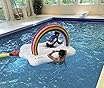 Amazon.com: Float Joy Rainbow Pool Floats Adults Heavy Duty Pool ...