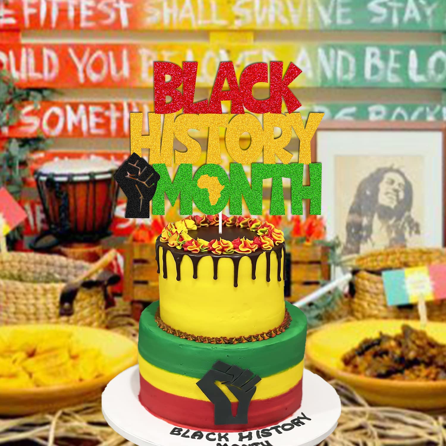 Black History Month Birthday Cake 35 Stunning Black Cakes That Will