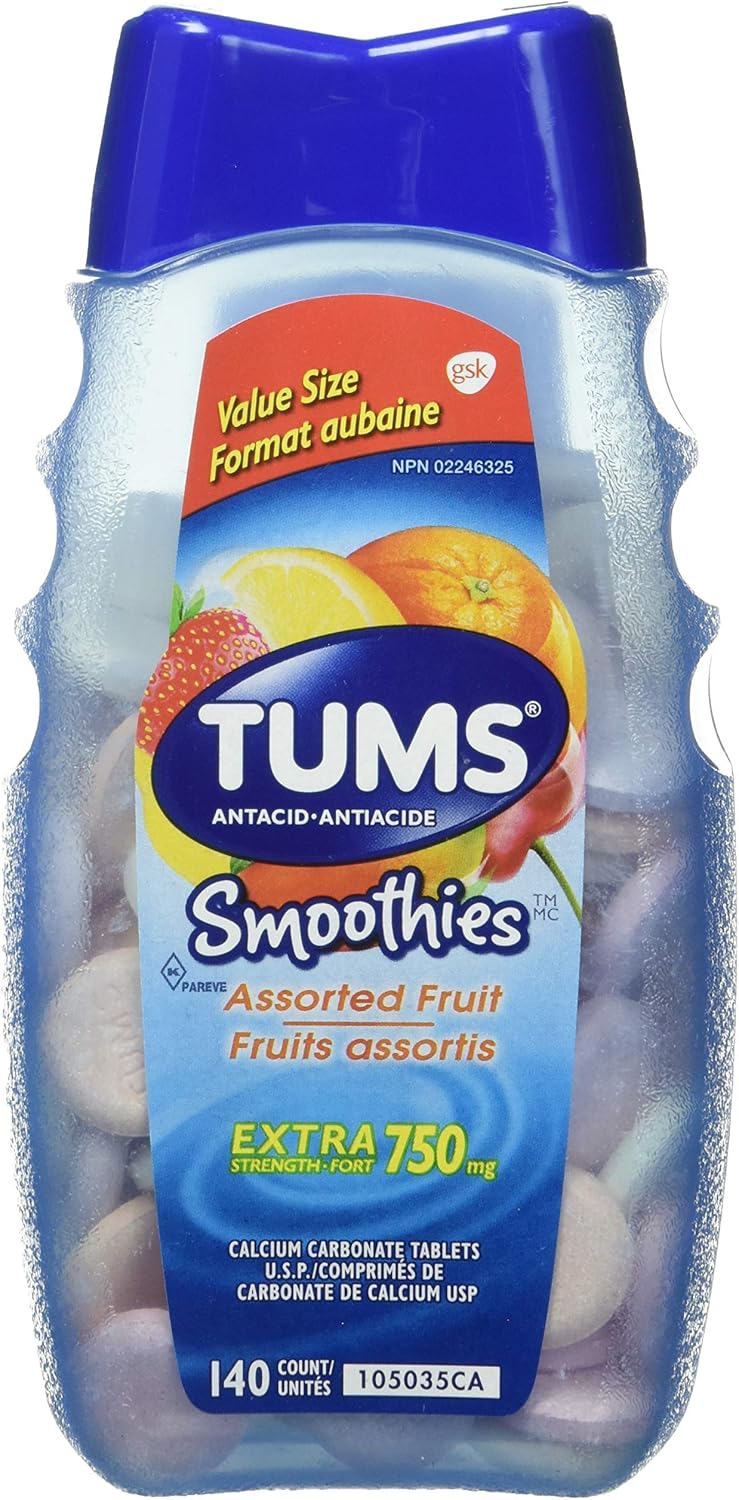 TUMS Extra Strength Smoothies for Fast Heartburn Relief
