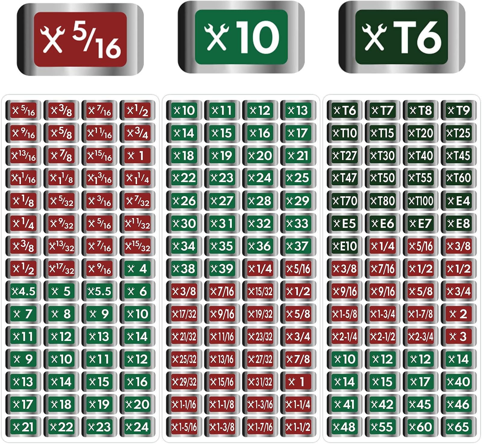 Amazon.com : Gersoniel 180 Pcs Tool Box Labels Stickers and Decals ...