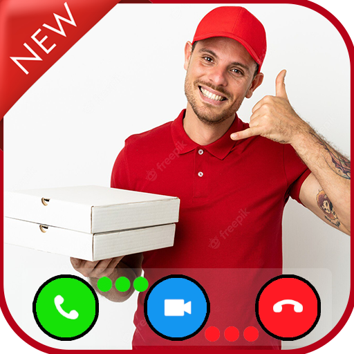 A Video Call From 🍕 Pizza 🍕 Delivery Man 👨 Fake Video Voice Call ...