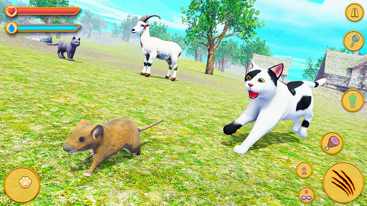 Little Kitty Cat Simulator Games 3D: Big Cat Games Simulator 2024 - App ...