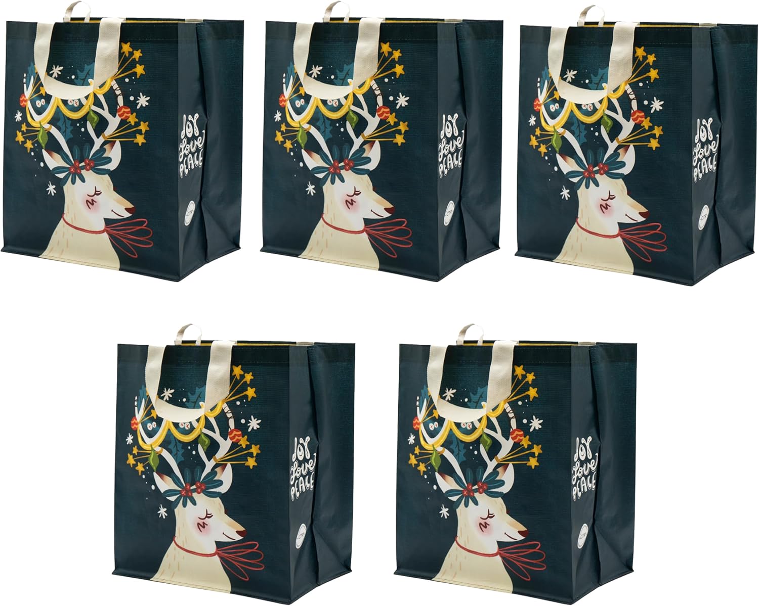 Amazon.com: Earthwise Reusable Shopping Bags Extremely Durable Multi ...