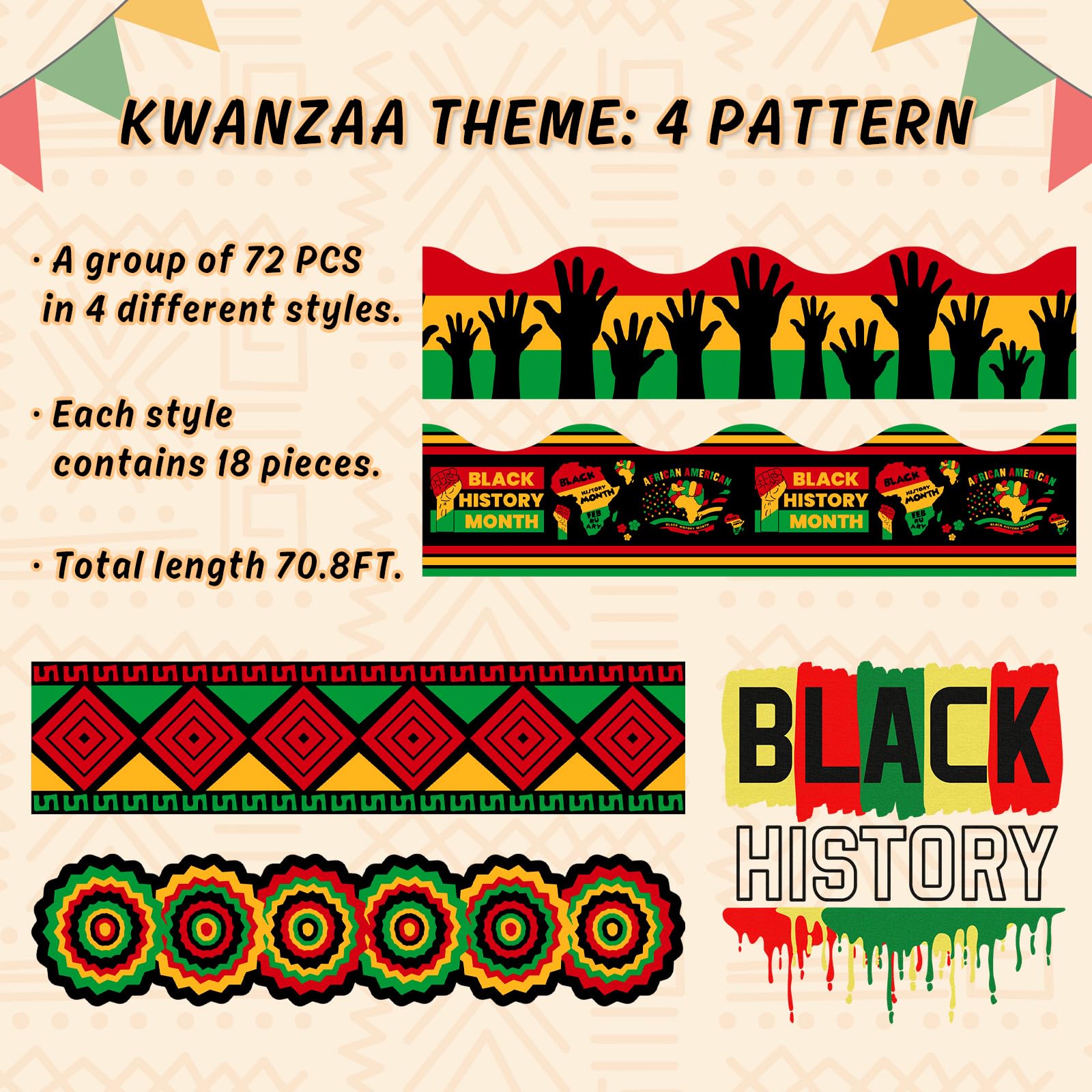 African Borders And Frames