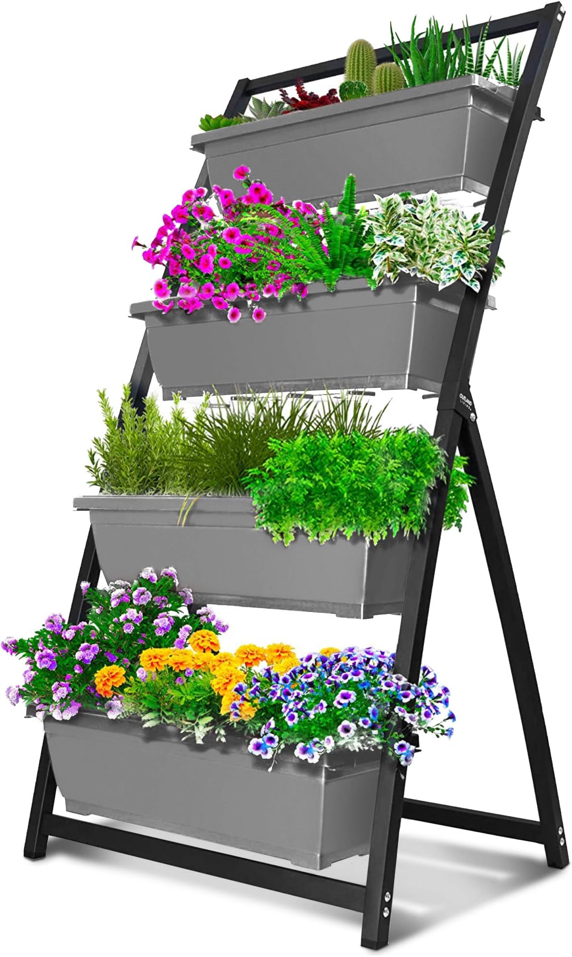 Amazon.com : Southern Patio FlexSpace 5-pc. Modular Raised Garden with ...