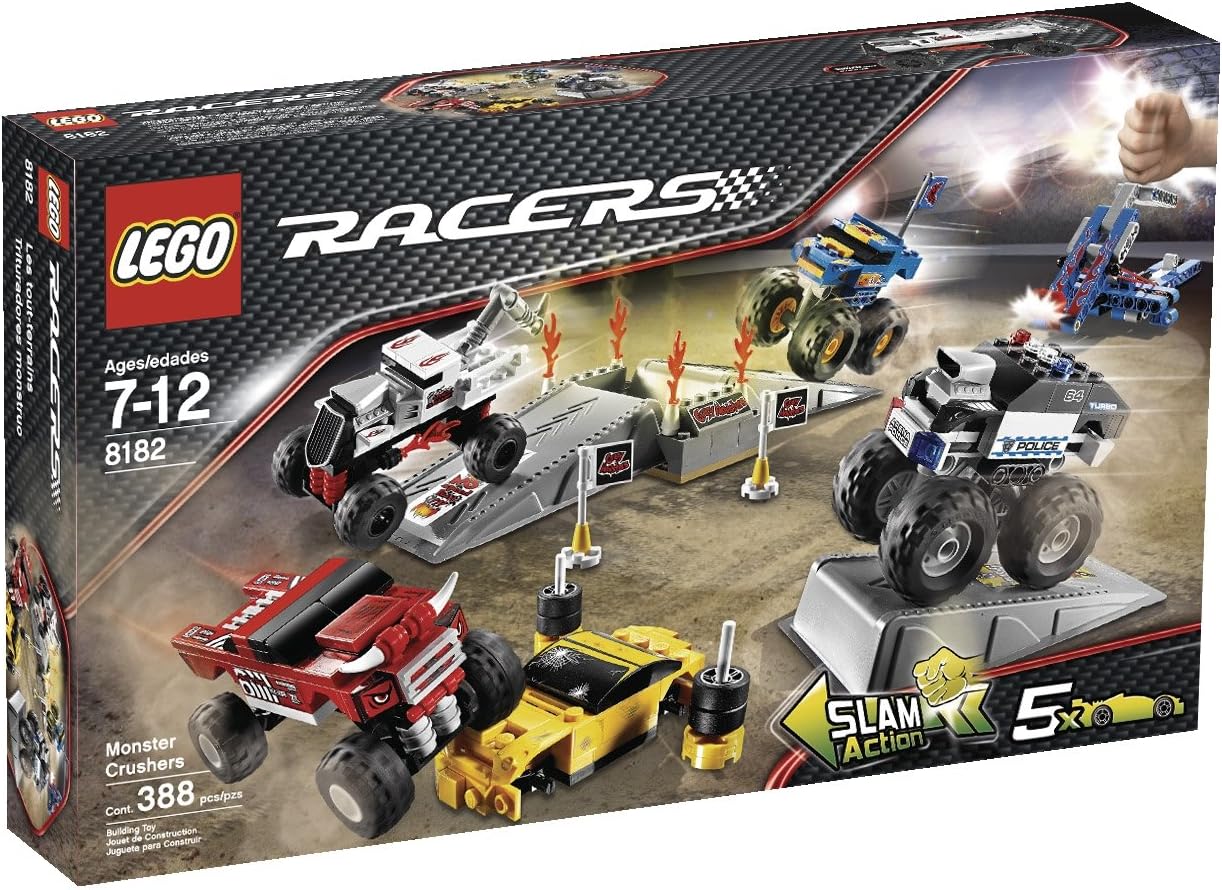 Amazon.com: LEGO Racers Monster Crushers (8182) : Toys & Games