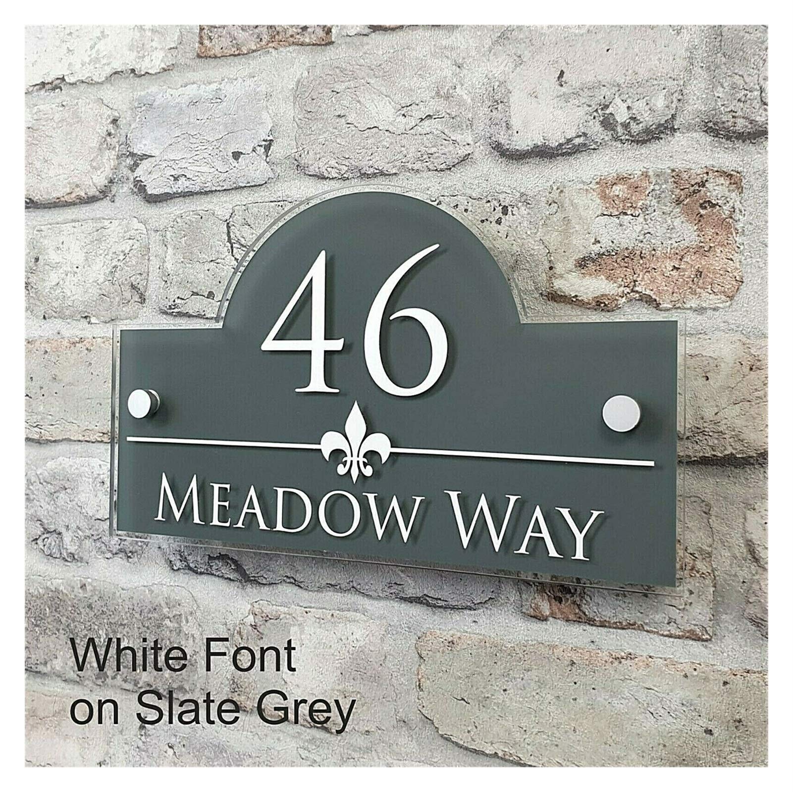 Residential Address Plaques House Address Sign Bespoke 3D Address