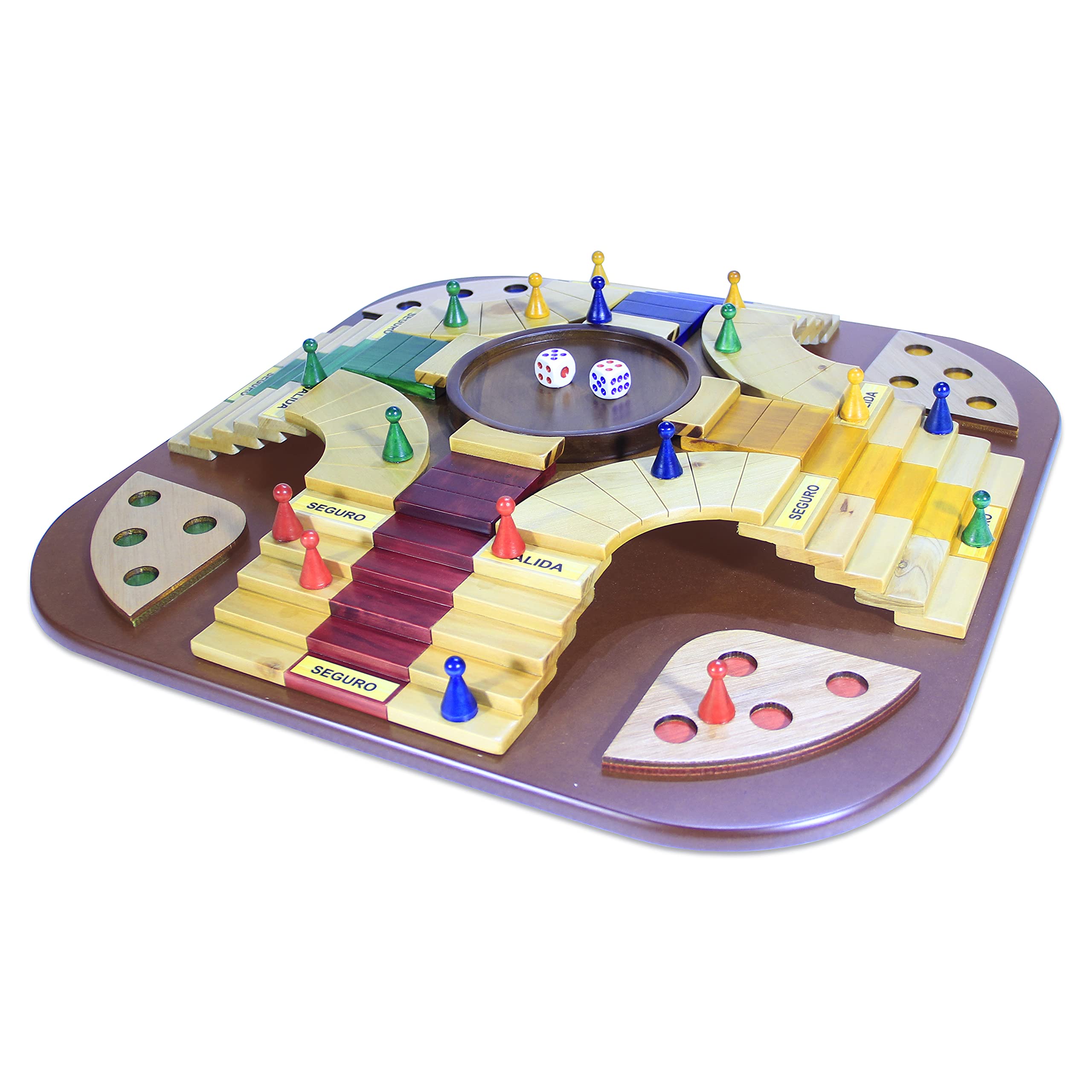 Parcheesi Board Game Wooden, Parques Colombiano, Colombian Gifts ...