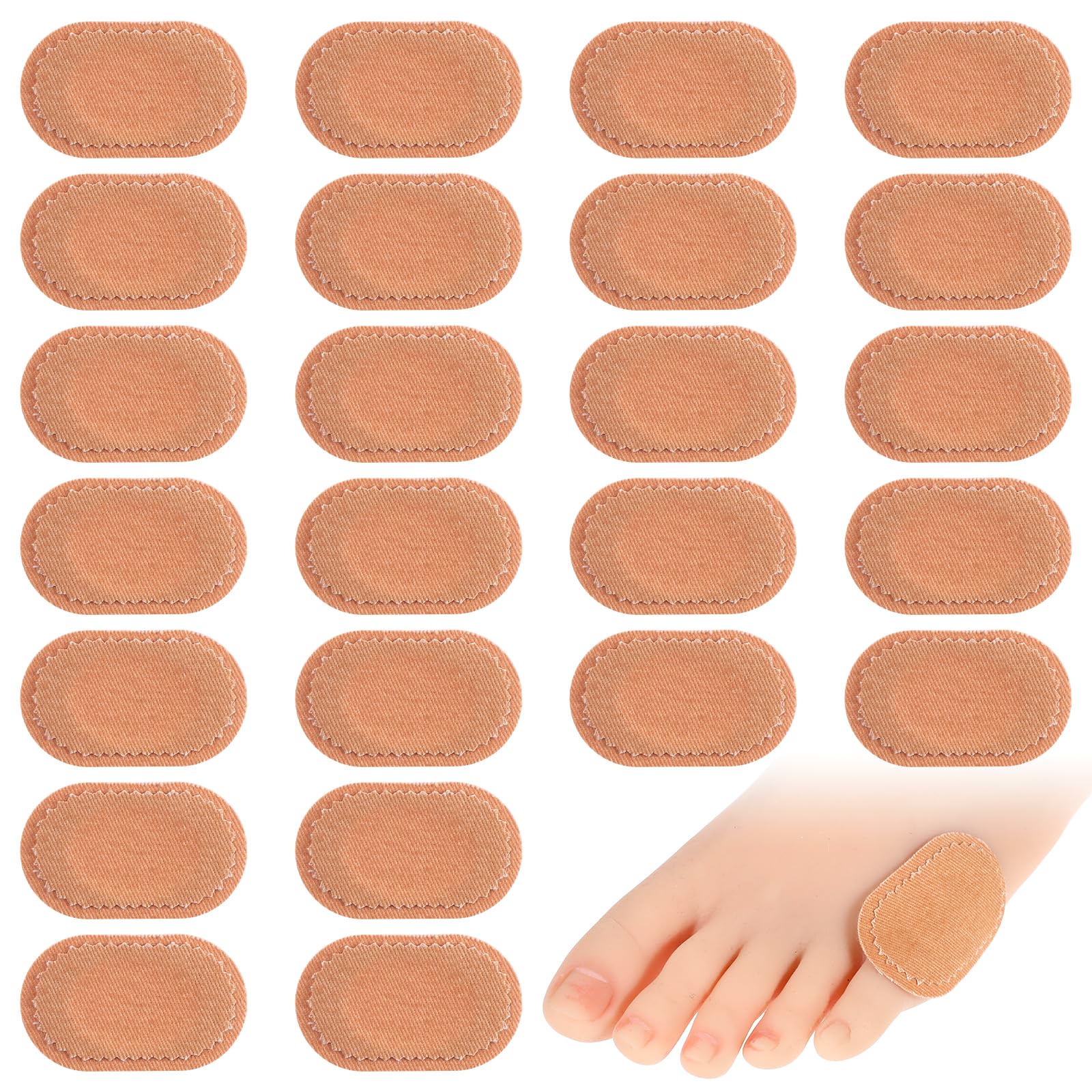 Amazon.com: 24Pcs Self-Adhesive Bunion Pads Bunion Cushion Protectors ...