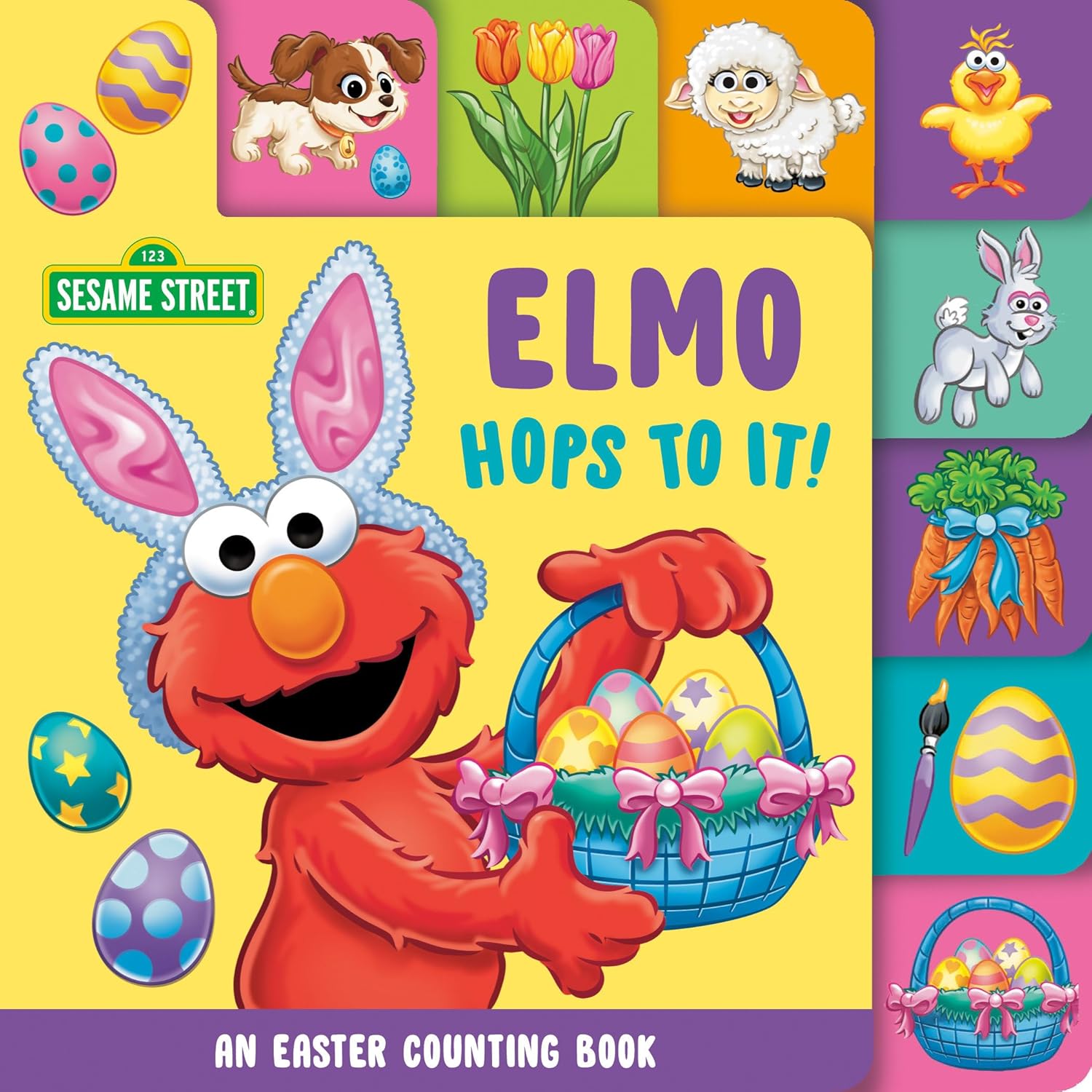 Elmo Hops to It! An Easter Counting Book (Sesame Street) : Posner ...