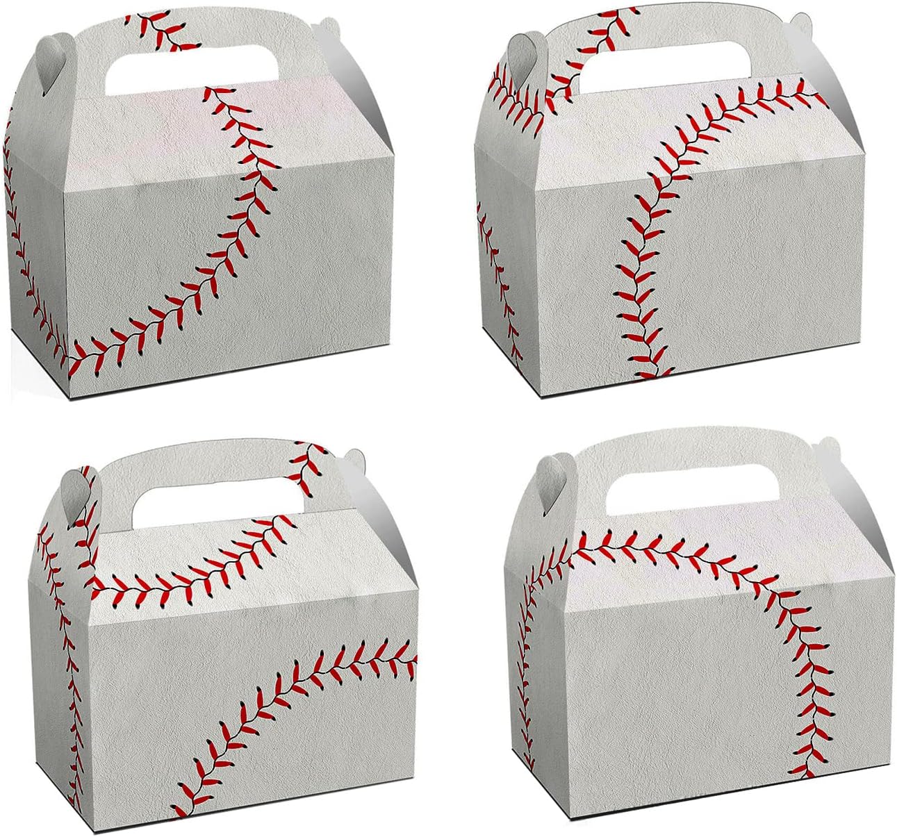Amazon.com: Marspark 30 Pcs Baseball Party Favor Treat Boxes Baseball ...