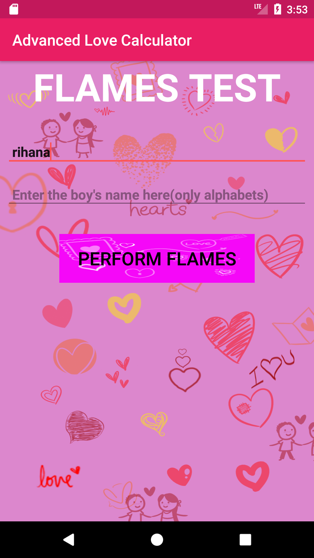 Advanced Love Calculator - App on Amazon Appstore