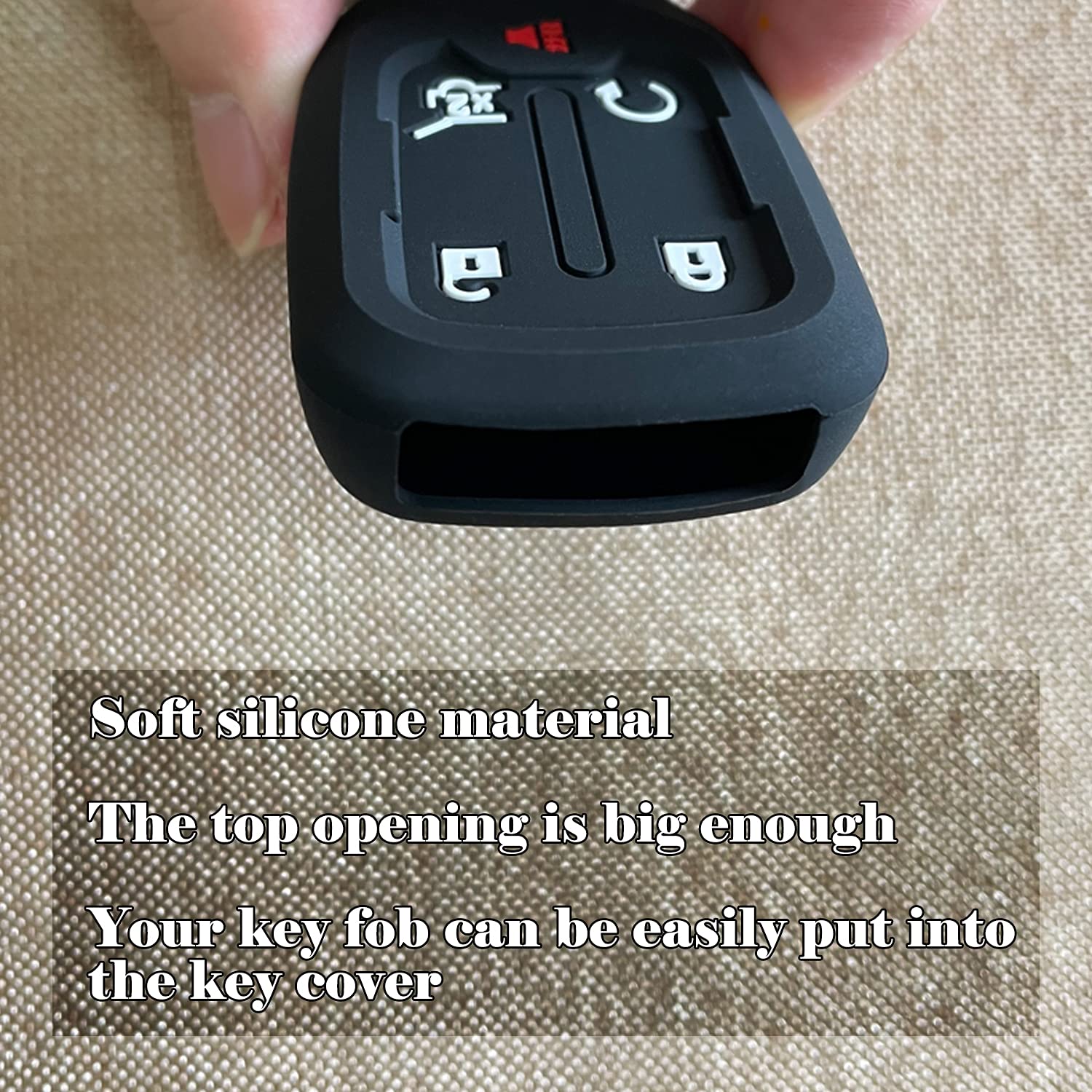 Snapklik.com : TANDRIVE Key Fob Cover For 2024-2017 GMC Acadia Terrain ...