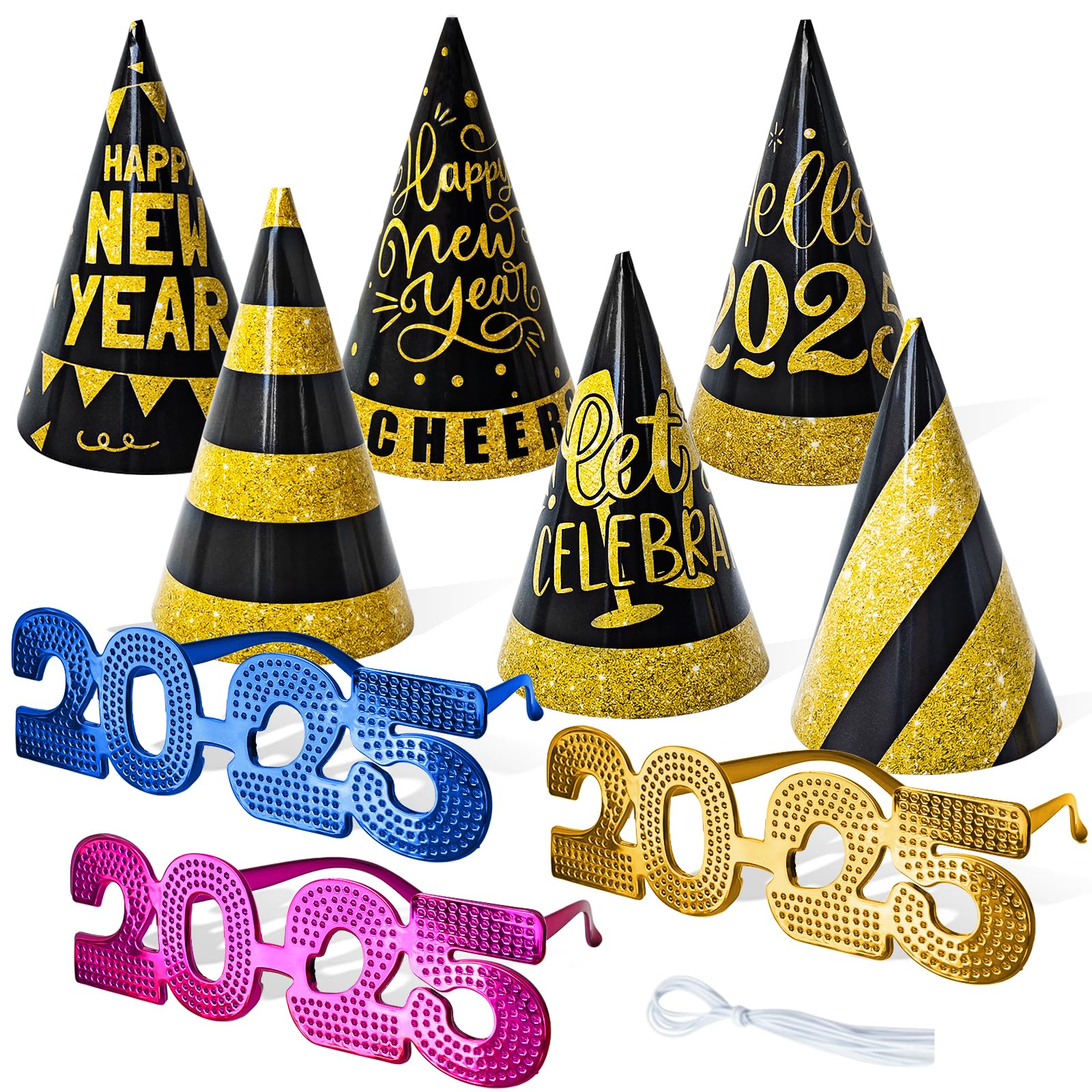 2025 New Year Eve Party Decorations,Take Photo Tool Novelty Accessories ...