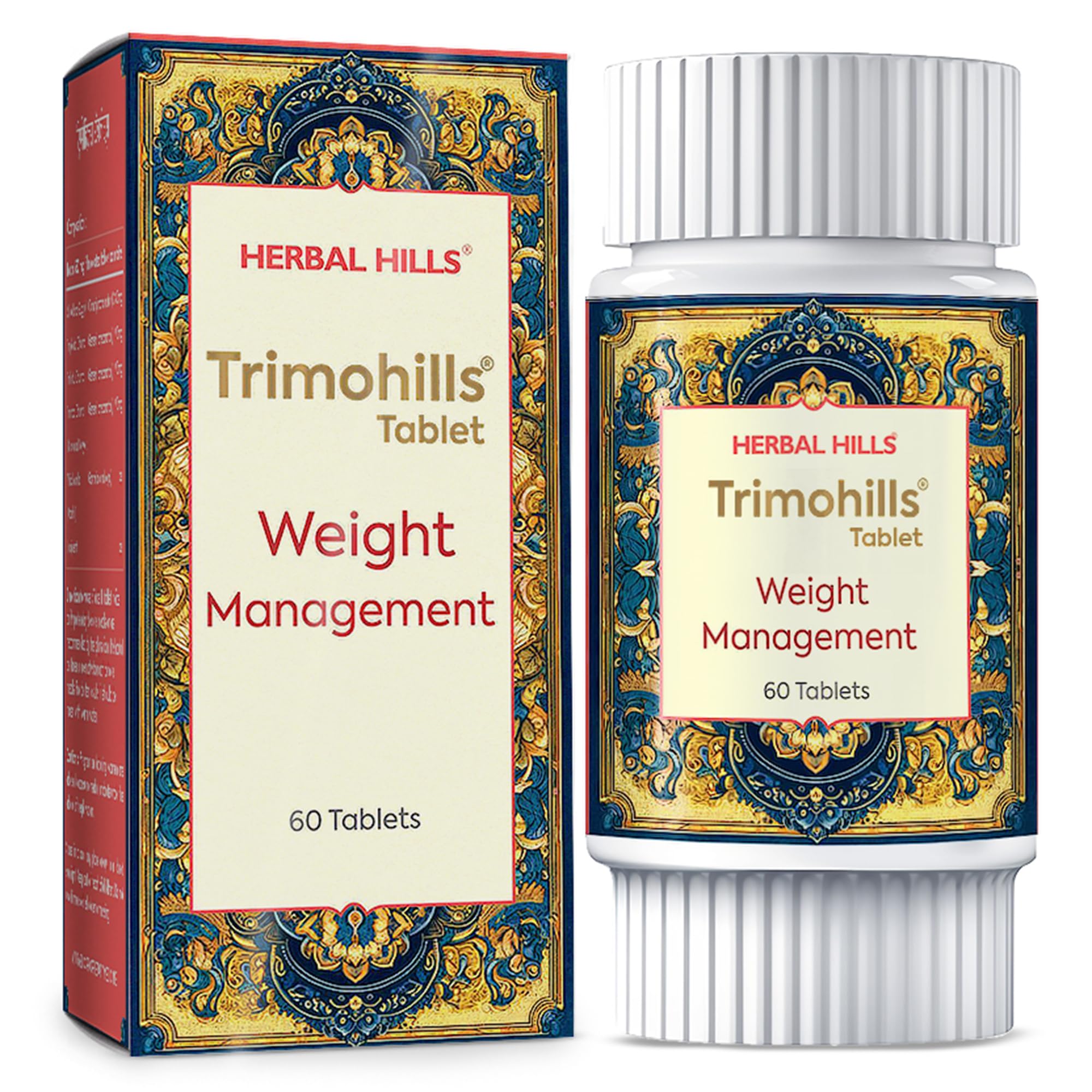 Buy Herbal Hills Trimohills Tablet (60 Count Pack of 5) Online at Low ...