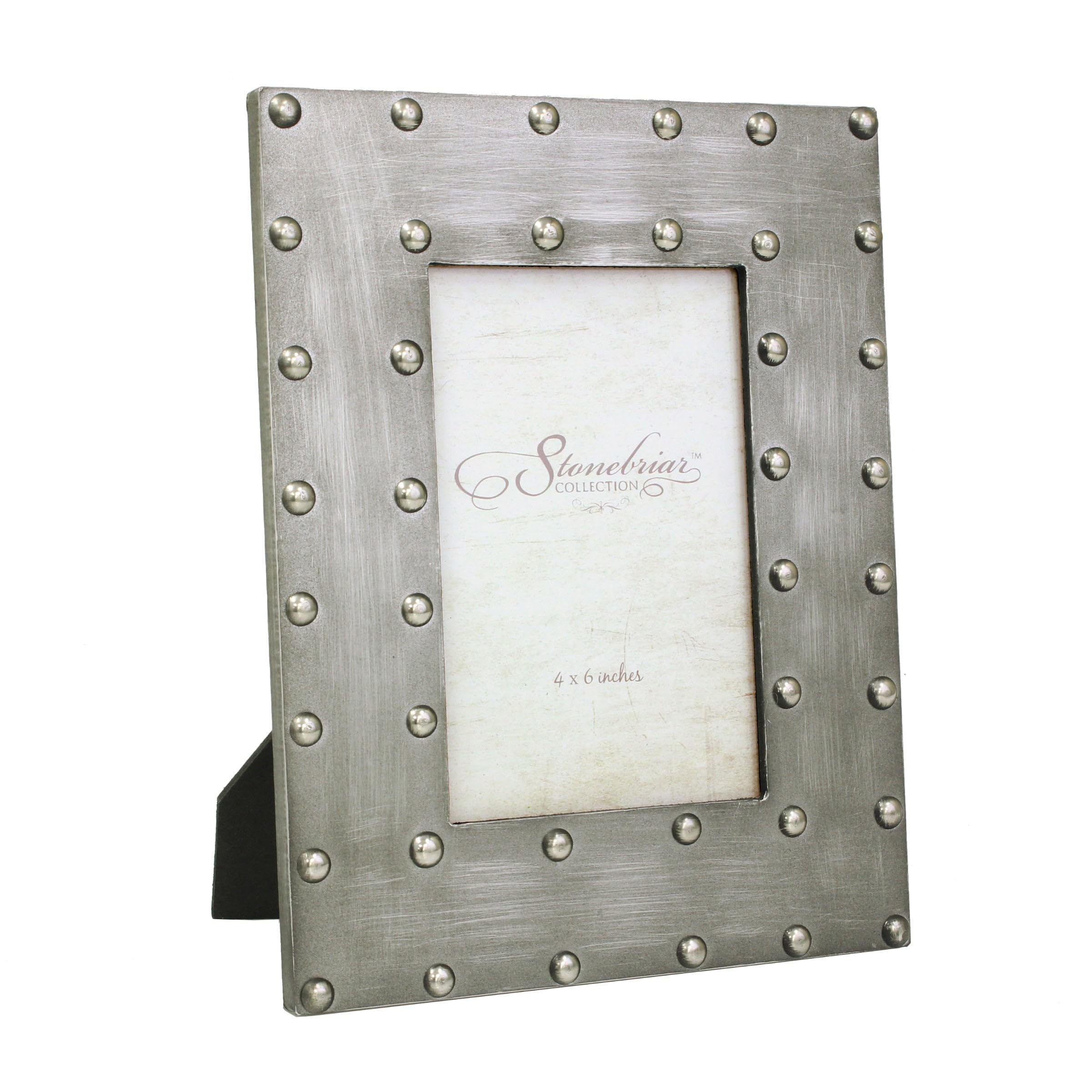 Snapklik.com : Stonebriar Industrial Distressed Metal Photo Frame