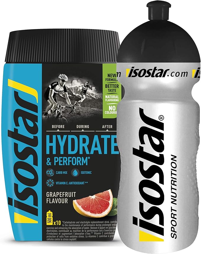 Isostar Hydrate & Perform Iso Drink - 400 g de bebida isotónica en ...