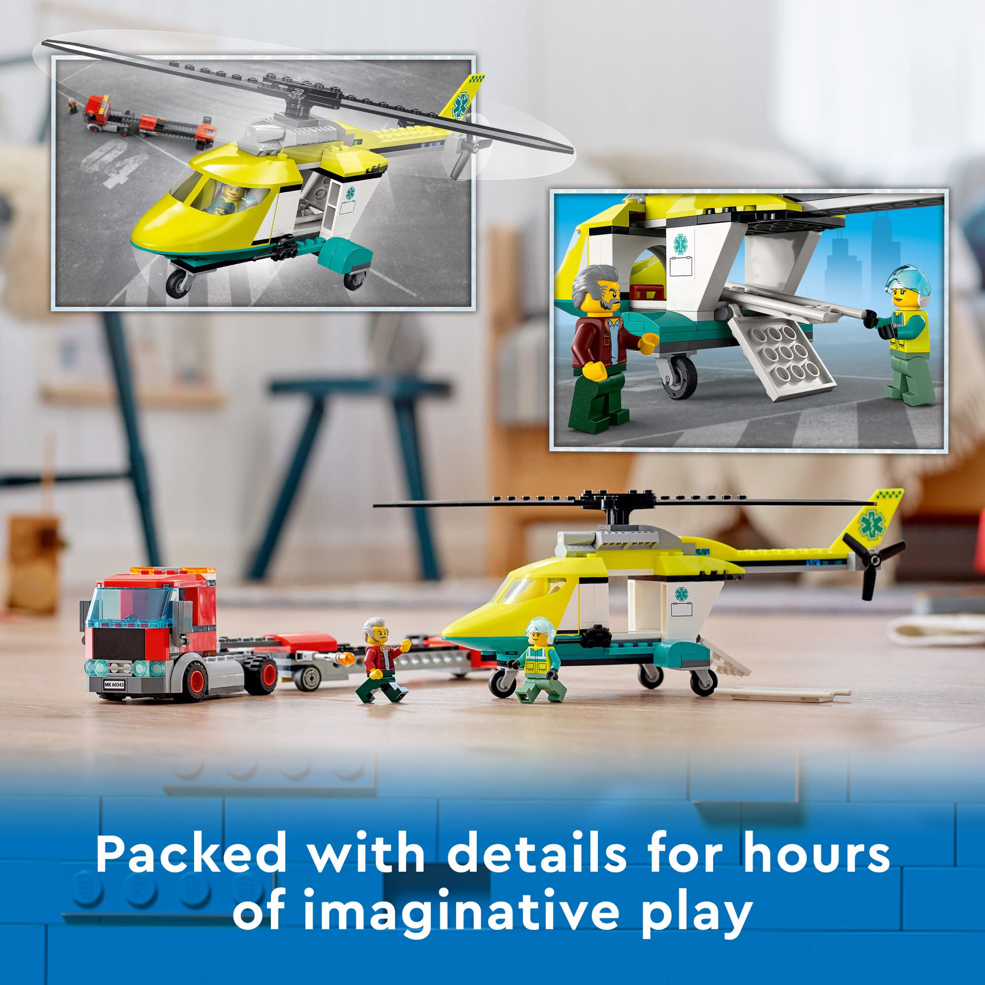 LEGO City Rescue Helicopter T...B09FMVQLV8 | Encarguelo.com
