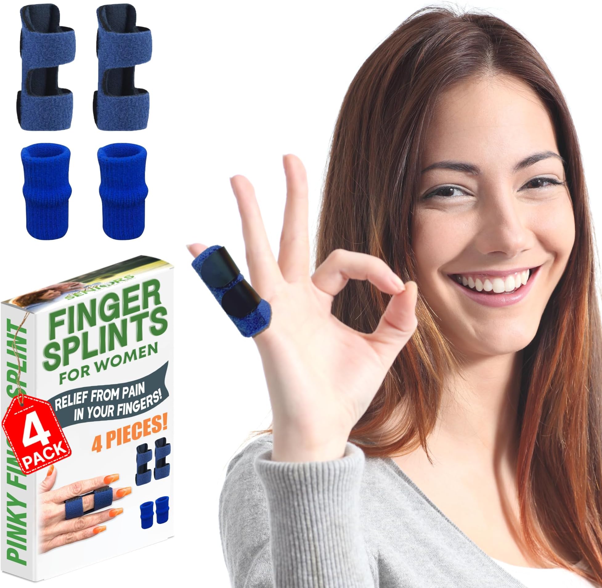 Amazon.com: Arrow Splints Mallet Finger Splint | Trigger Finger Brace ...