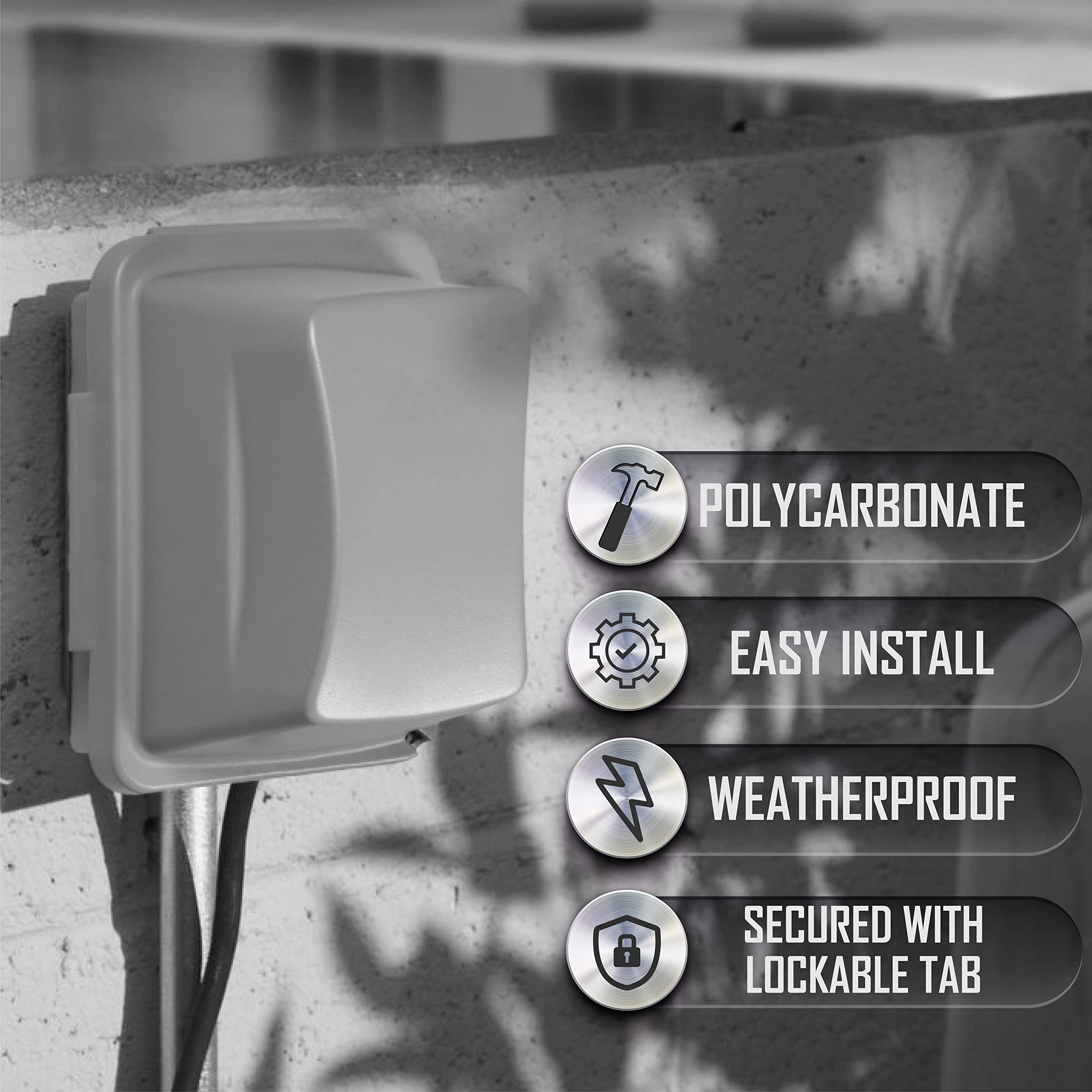 Snapklik.com : Taymac MM710G Jumbo 4-3/4-Inch Depth Weatherproof In-Use ...