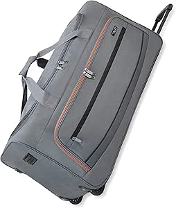 Amazon.com | 22"/30"/36" Rolling Duffel Bag Travel Wheeled Luggage ...