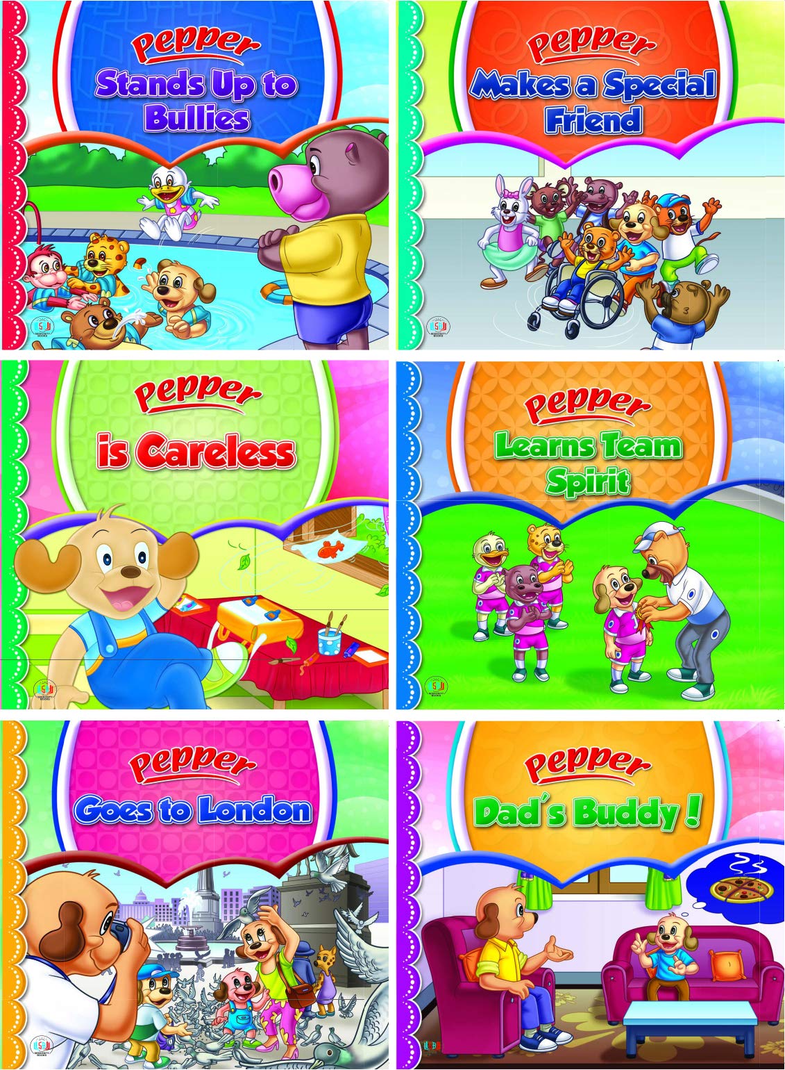 Buy Pepper Series Set 6 (Set of 6 Books) (Pepper Books) Book Online at ...